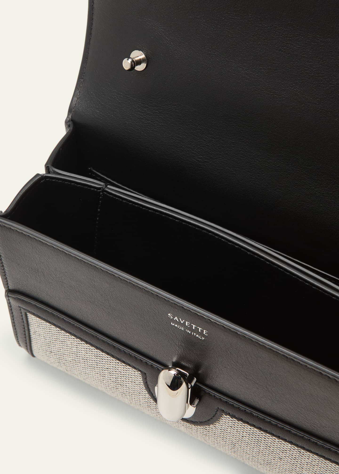 Savette Symmetry 19 Flap Canvas Crossbody Bag - Bergdorf Goodman