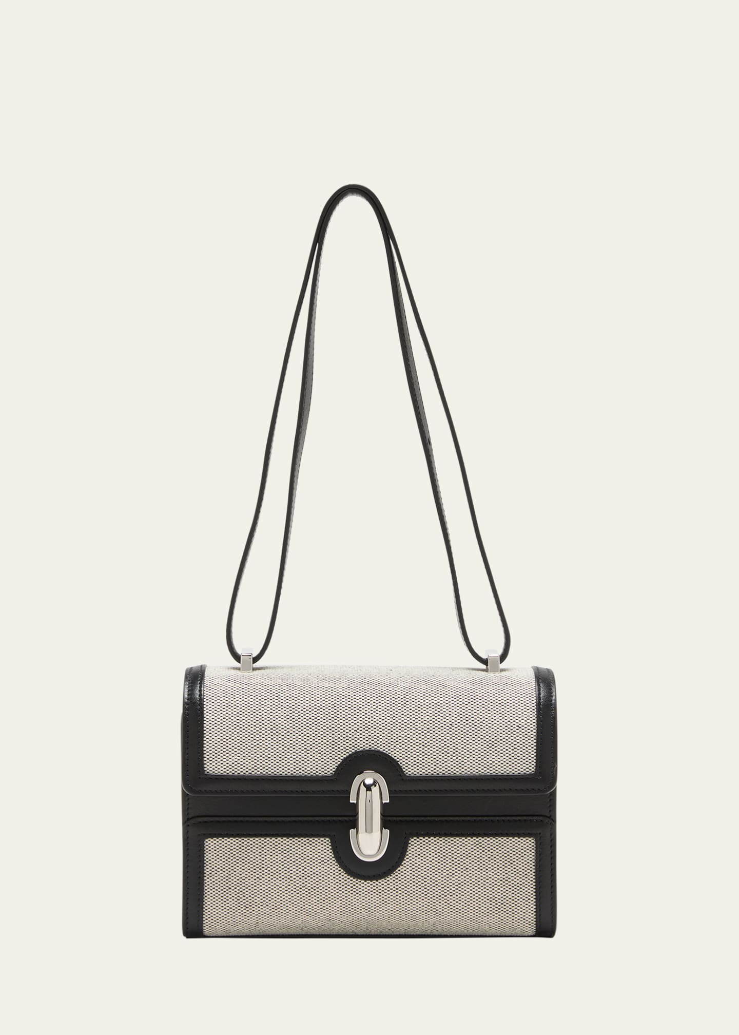 Savette Symmetry 19 Flap Canvas Crossbody Bag - Bergdorf Goodman