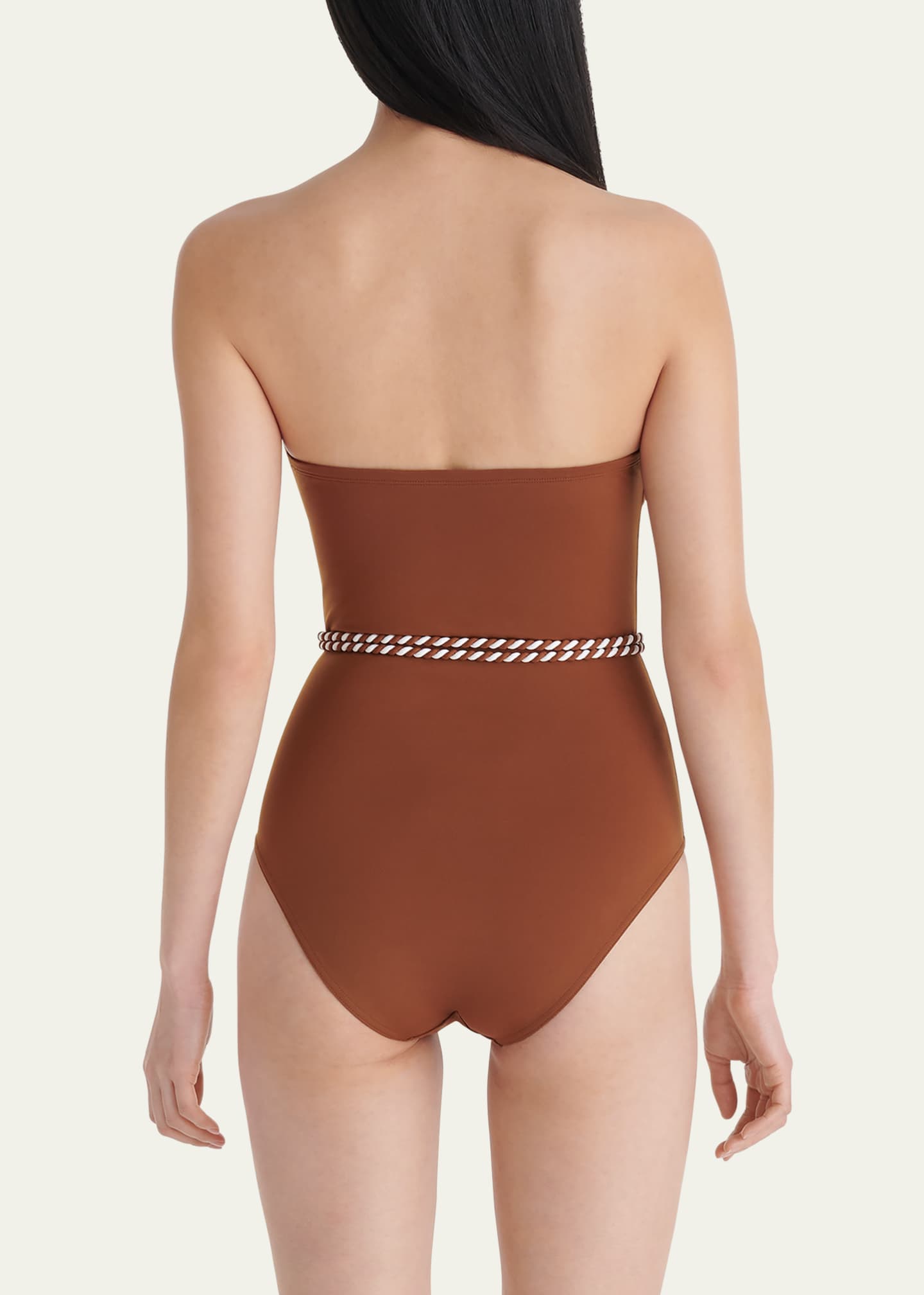 Eres Majorette Belted Strapless One Piece Swimsuit Bergdorf Goodman