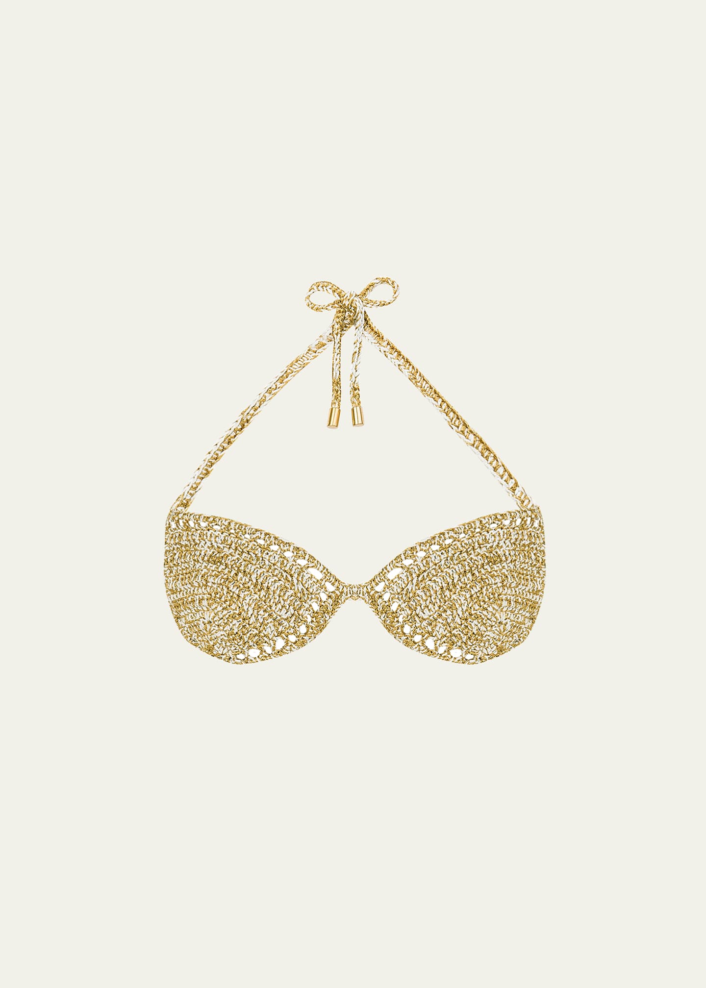 Vix Firenze Willow Crochet Knit Bikini Top - Bergdorf Goodman