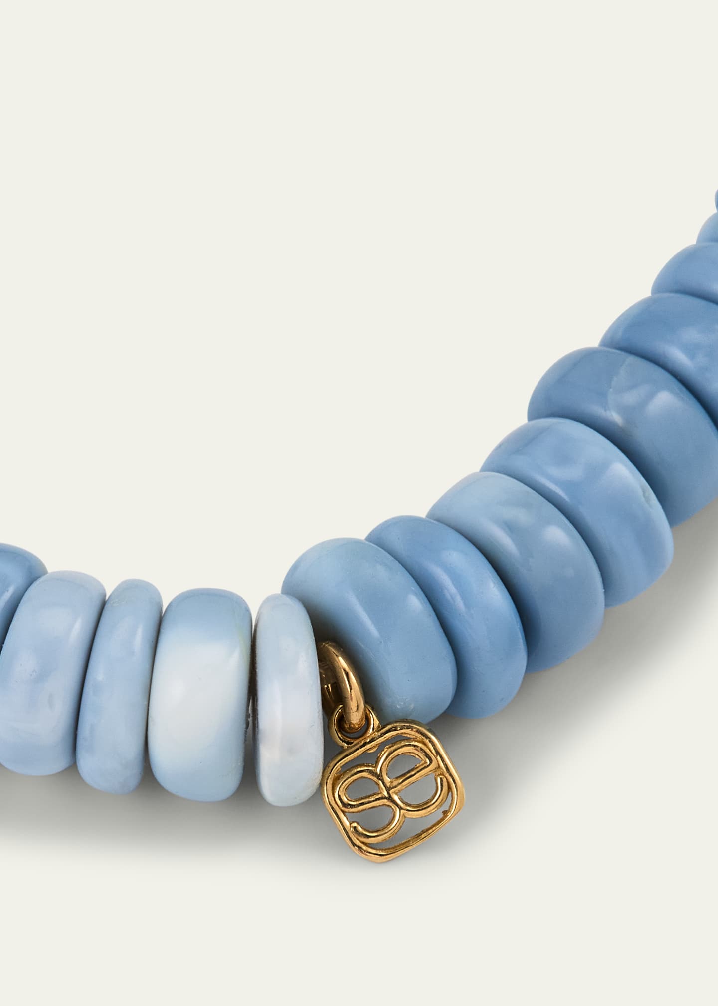 Sydney Evan 14K Starfish Clamshell Bead Bracelet - Bergdorf Goodman