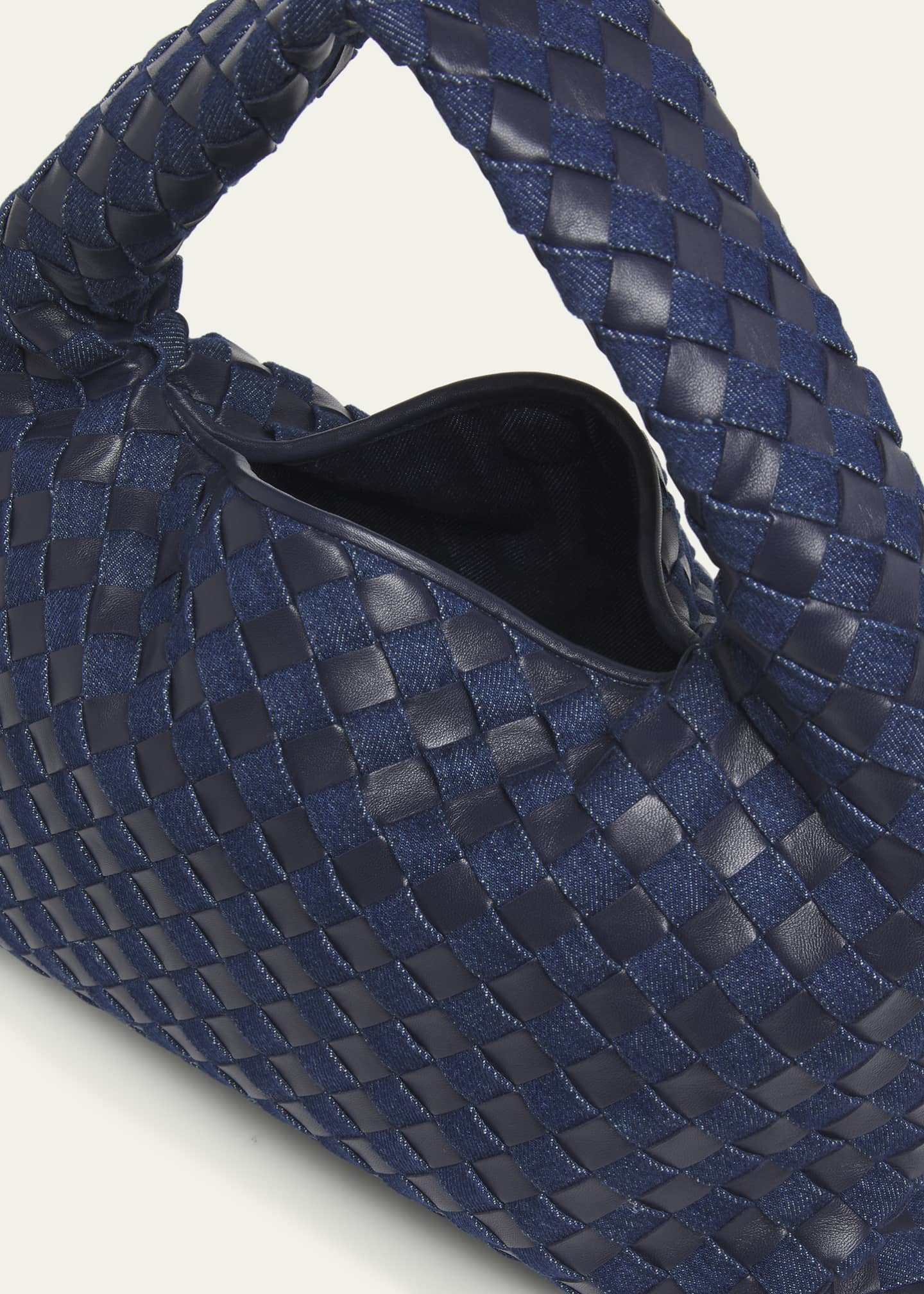 Bottega Veneta Small Hop Denim Bag - Bergdorf Goodman