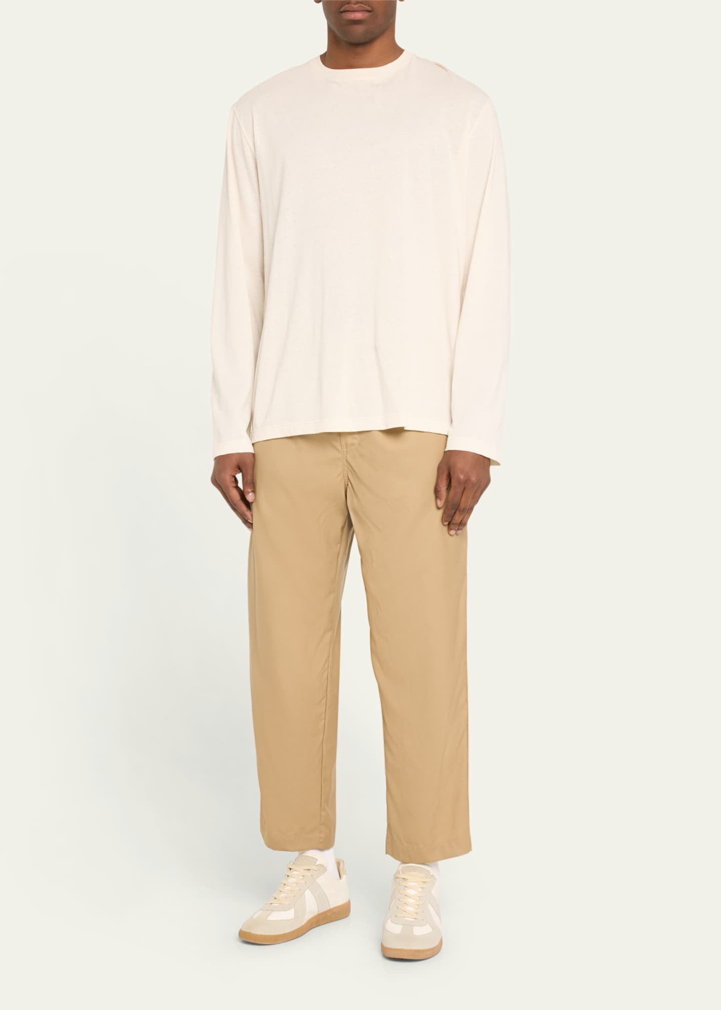 CDG HOMME Men's Gabardine Elastic-Waist Pants - Bergdorf Goodman