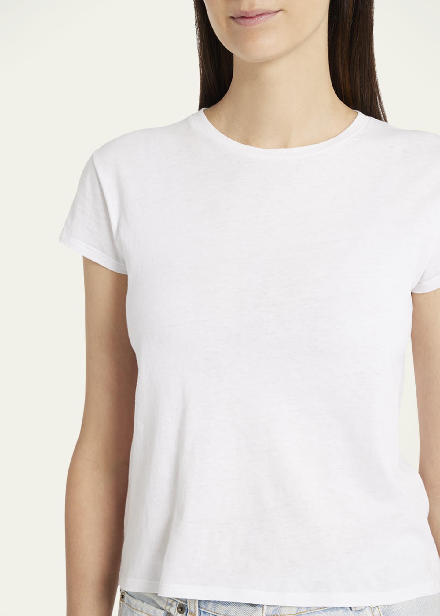 THE ROW Tori Short Sleeve Top - Bergdorf Goodman