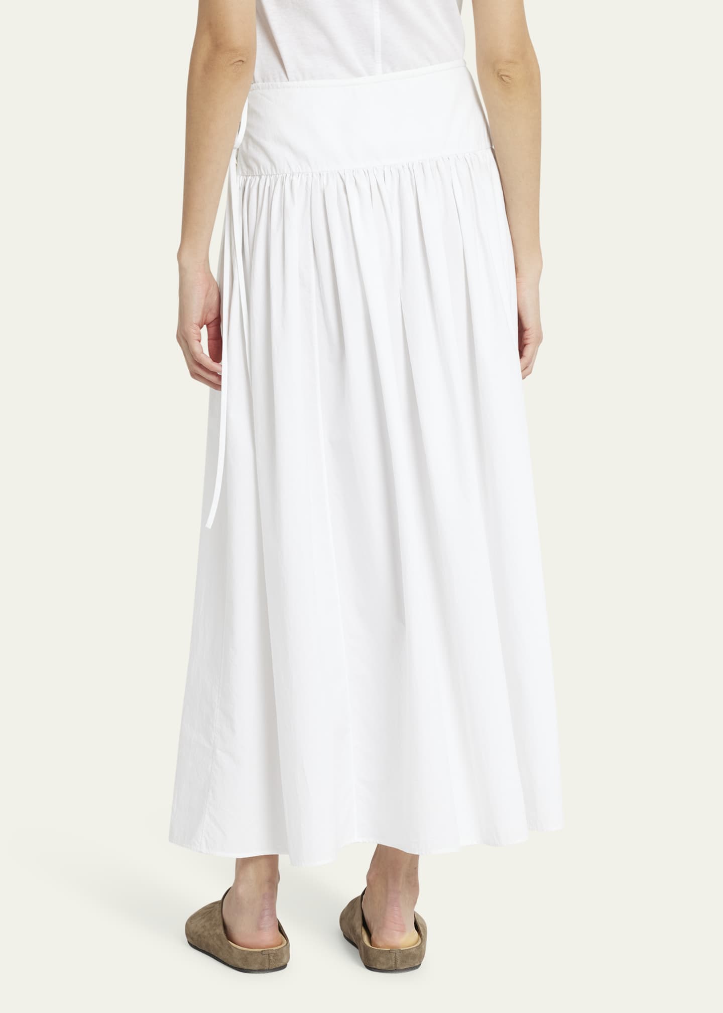 THE ROW Leddie Self-Tie Maxi Skirt - Bergdorf Goodman