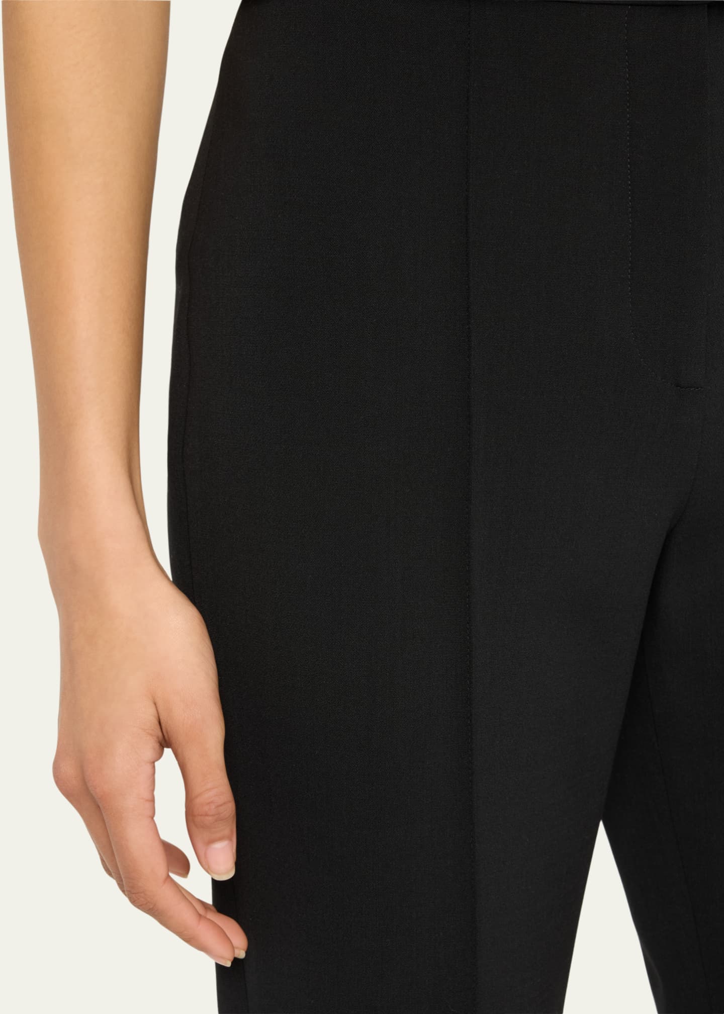 THE ROW Desmond Straight-Leg Wool Trousers - Bergdorf Goodman