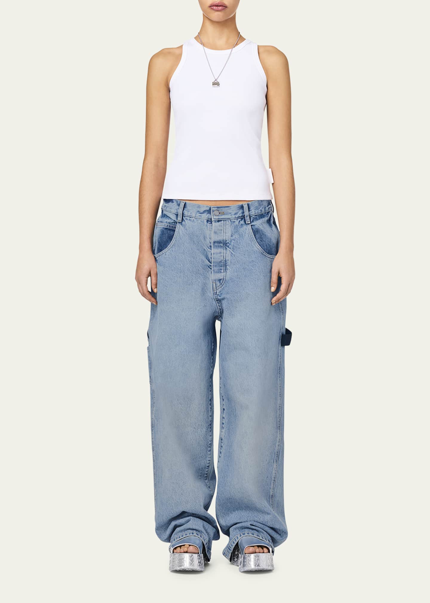 Marc Jacobs Icon Rib Tank Top - Bergdorf Goodman