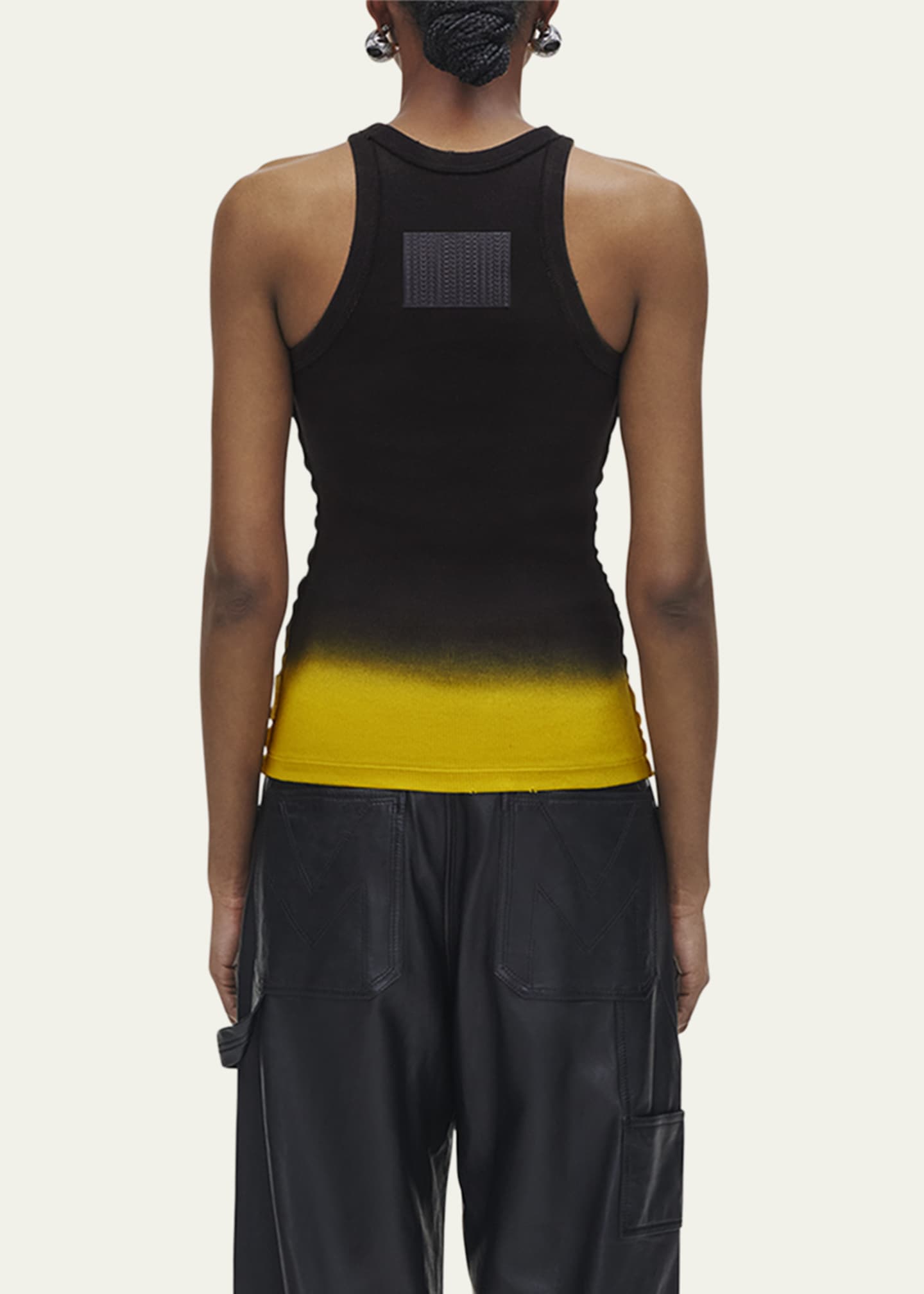 Marc Jacobs Grunge Spray Print Rib Tank Top - Bergdorf Goodman