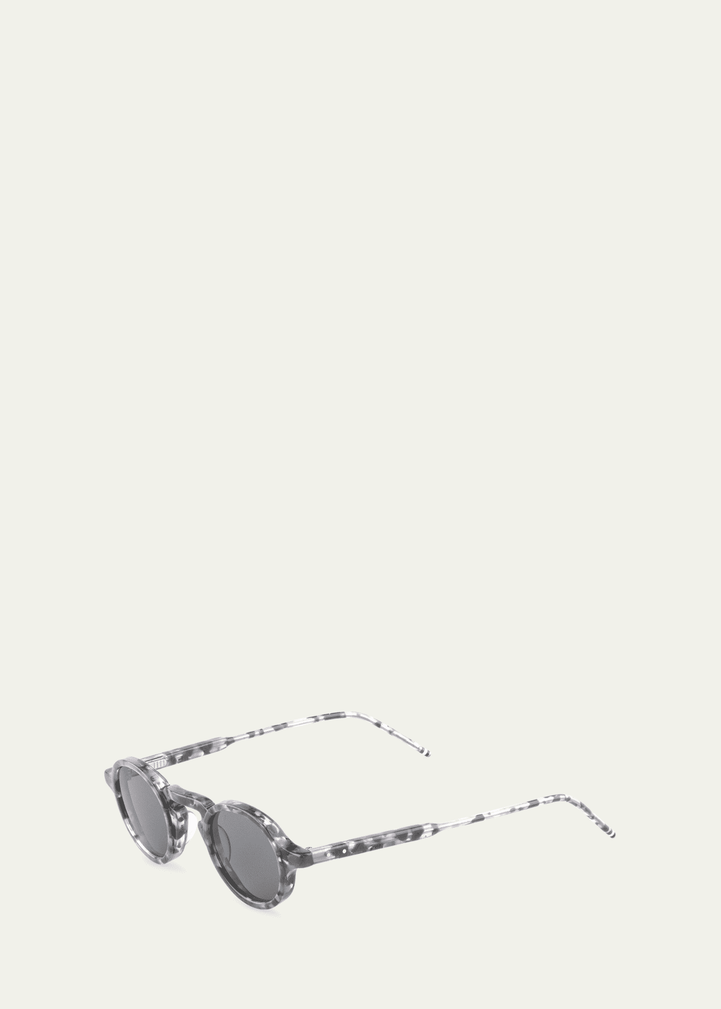 Thom Browne Men's Keyhole-Bridge Acetate Round Sunglasses - Bergdorf ...