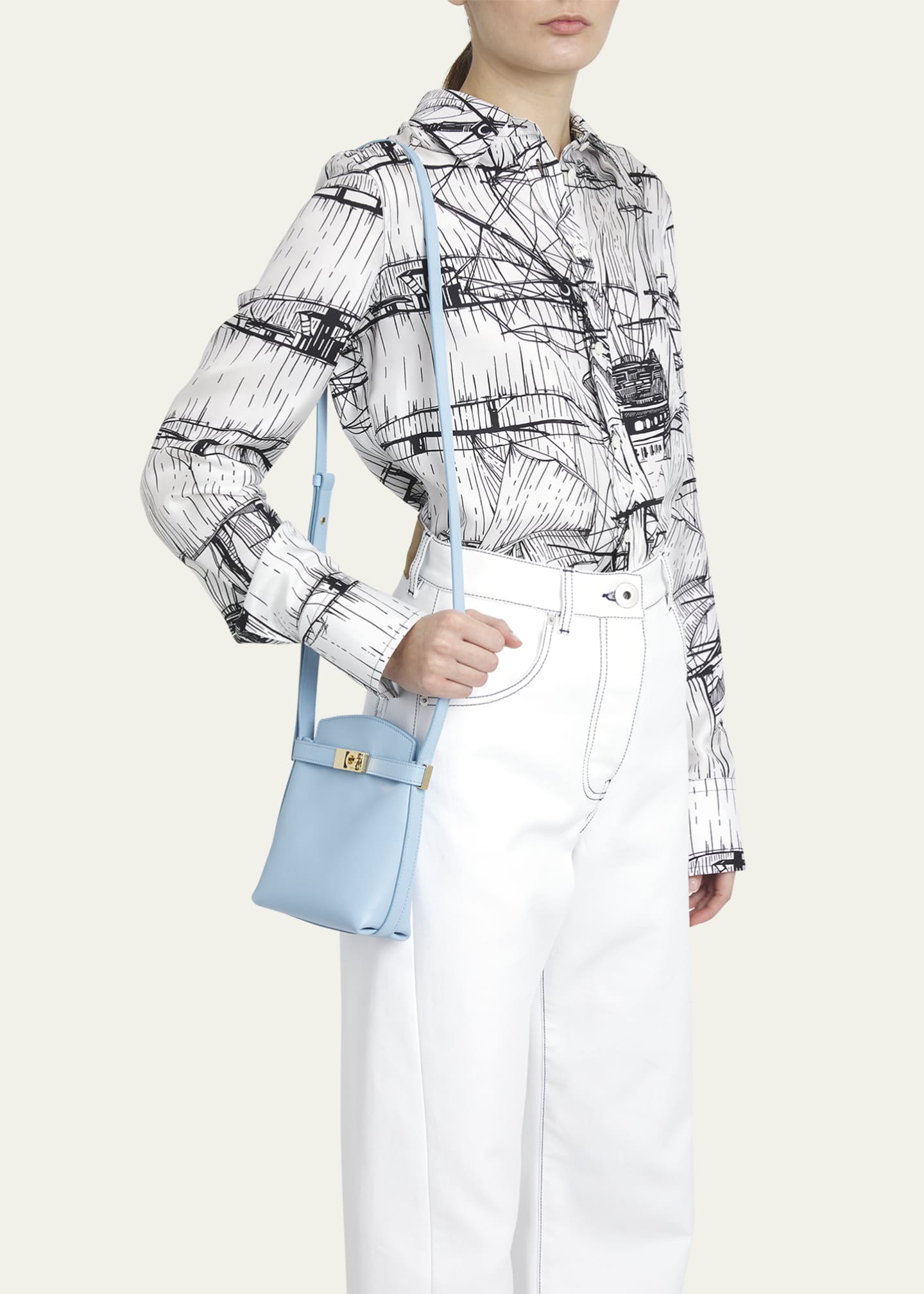 Ferragamo Hug Phone Pouch Crossbody Bag - Bergdorf Goodman