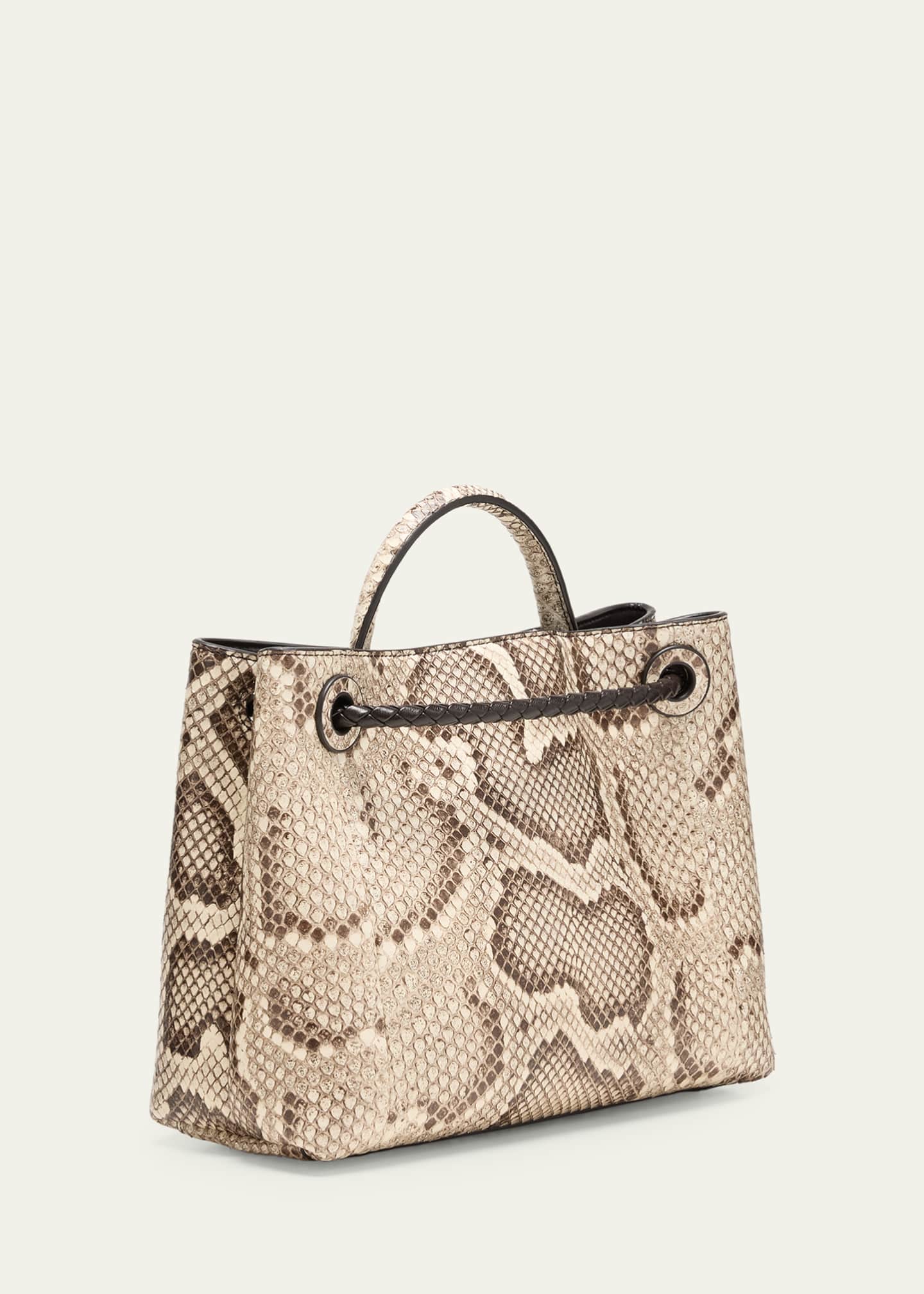 Bottega Veneta Small Andiamo Python Tote Bag - Bergdorf Goodman