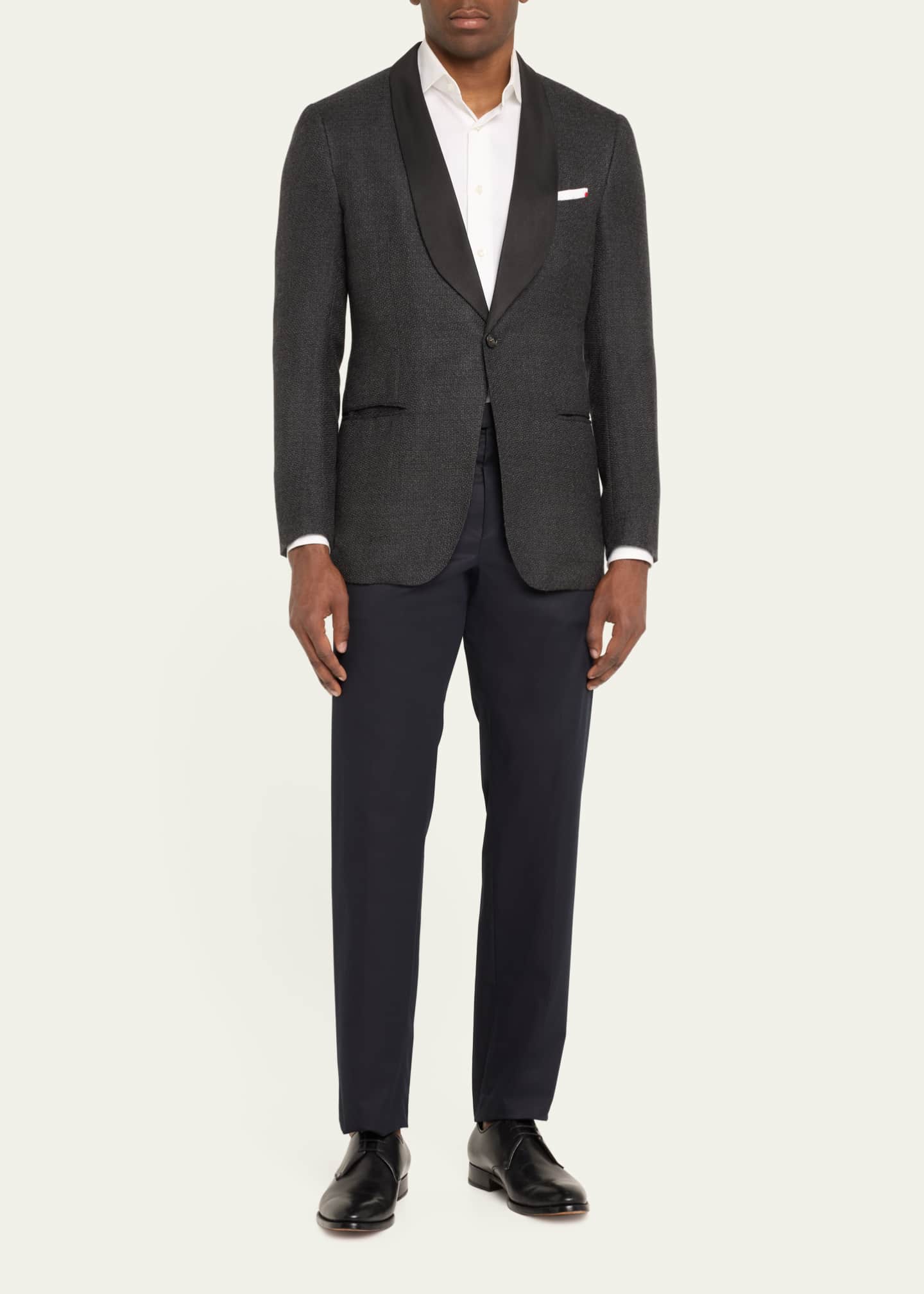 Kiton Men's Textured Cashmere Dinner Jacket - Bergdorf Goodman