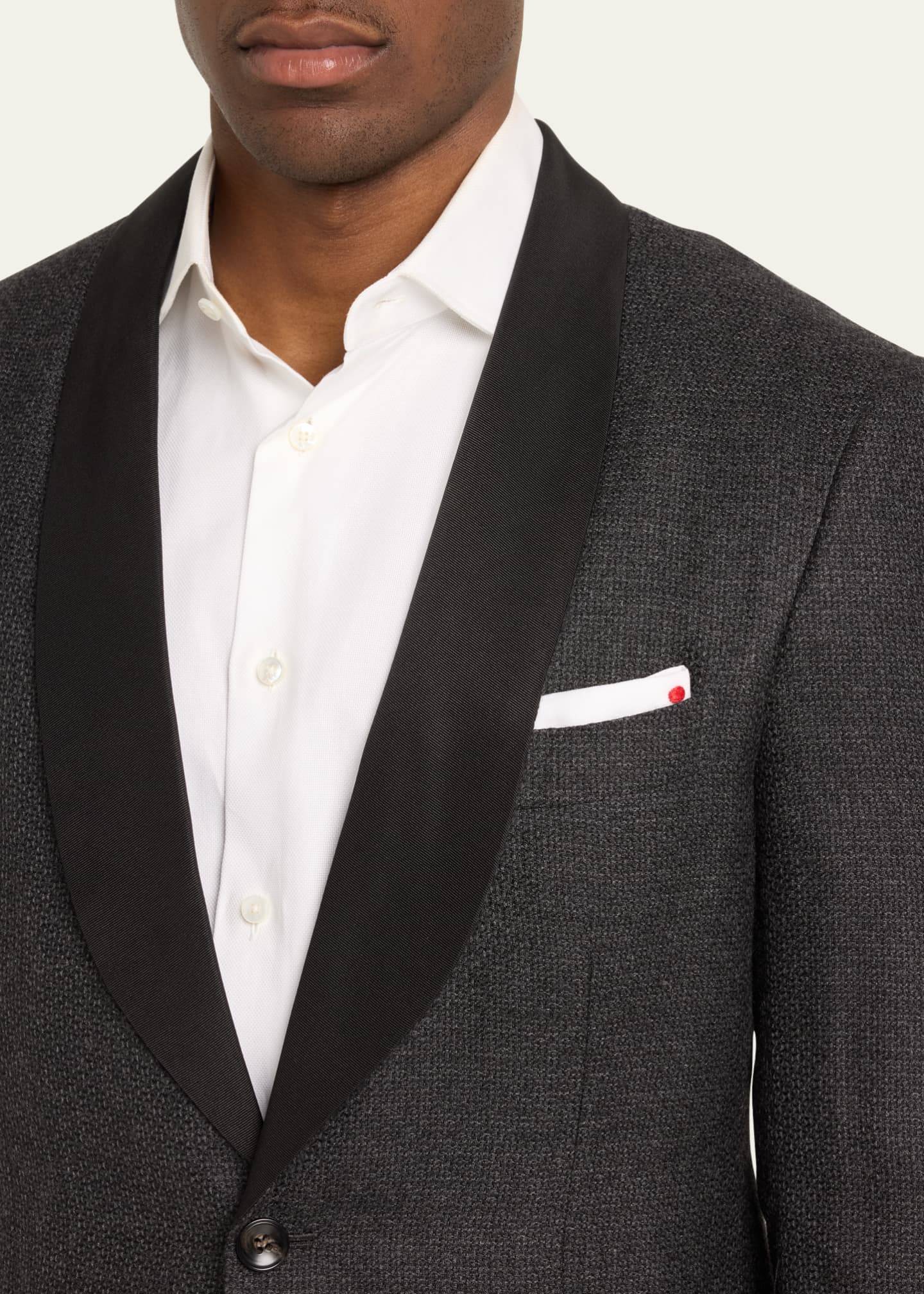 Kiton Men's Textured Cashmere Dinner Jacket - Bergdorf Goodman
