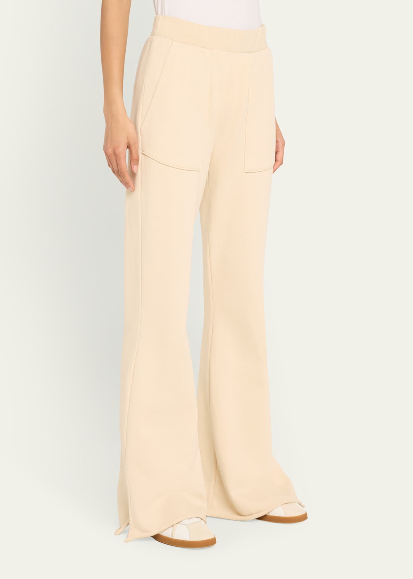 NSF Clothing Rusty Side Slit Flair Pants - Bergdorf Goodman