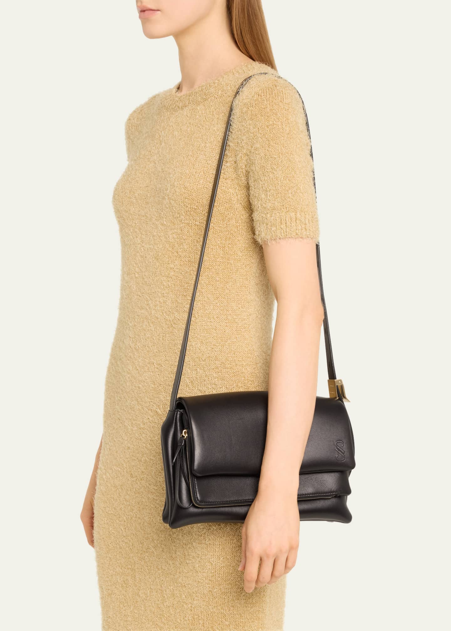 Proenza Schouler City Small Napa Leather Shoulder Bag - Bergdorf Goodman