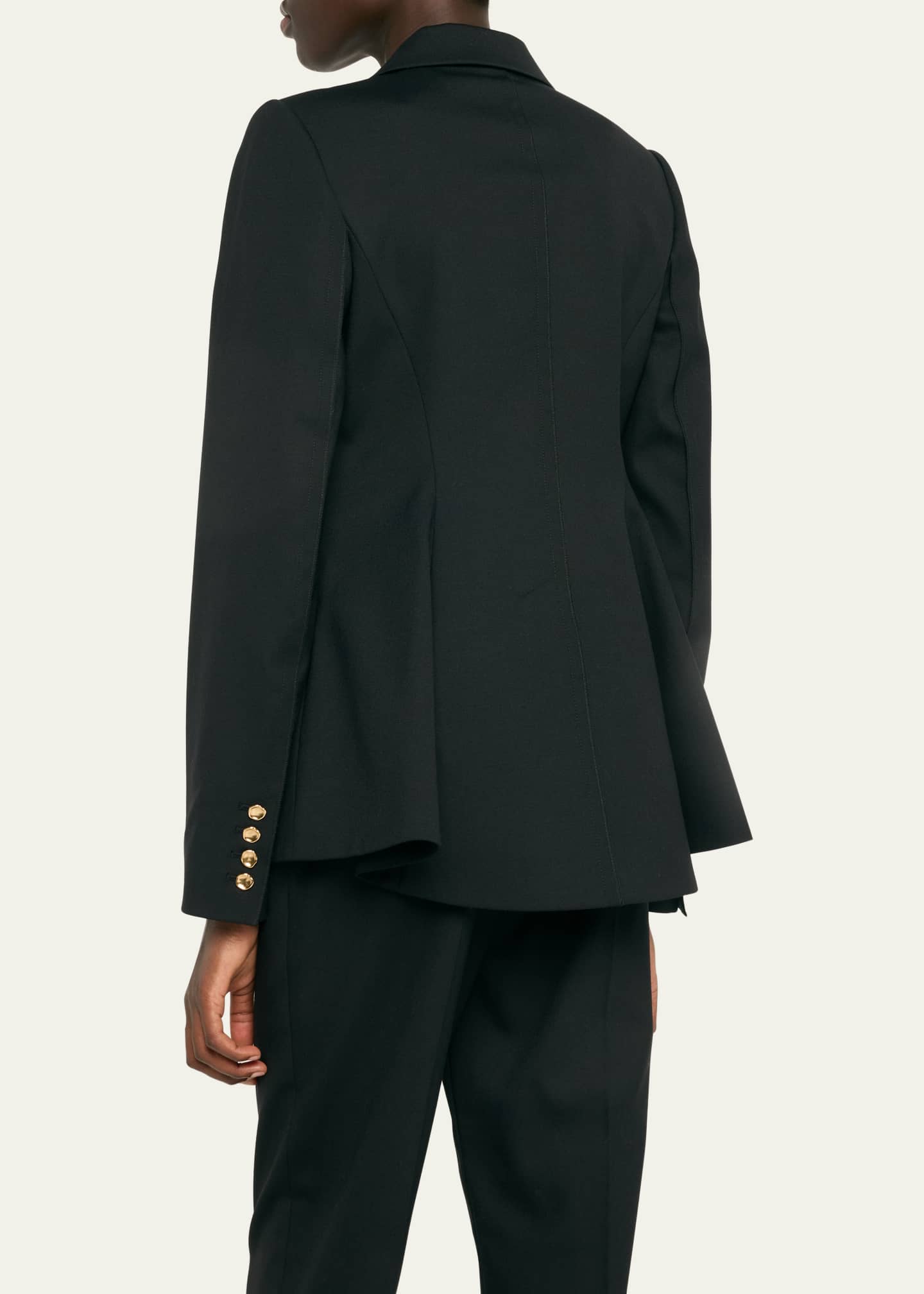 Jason Wu Collection One-Button Fitted Wool Blazer - Bergdorf Goodman
