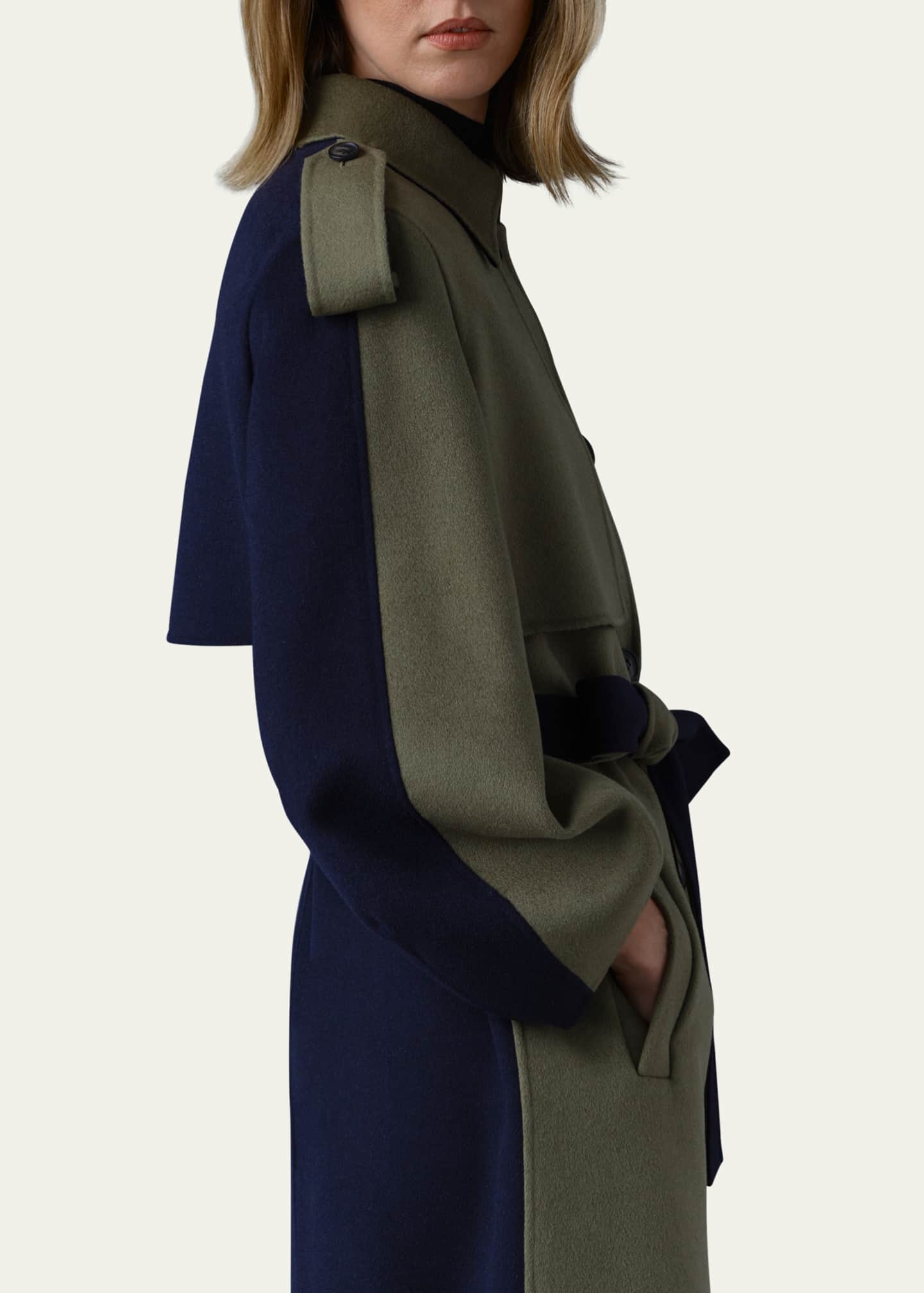 Mackage Ceyla Belted Handmade Double-Face Virgin Wool Coat - Bergdorf ...