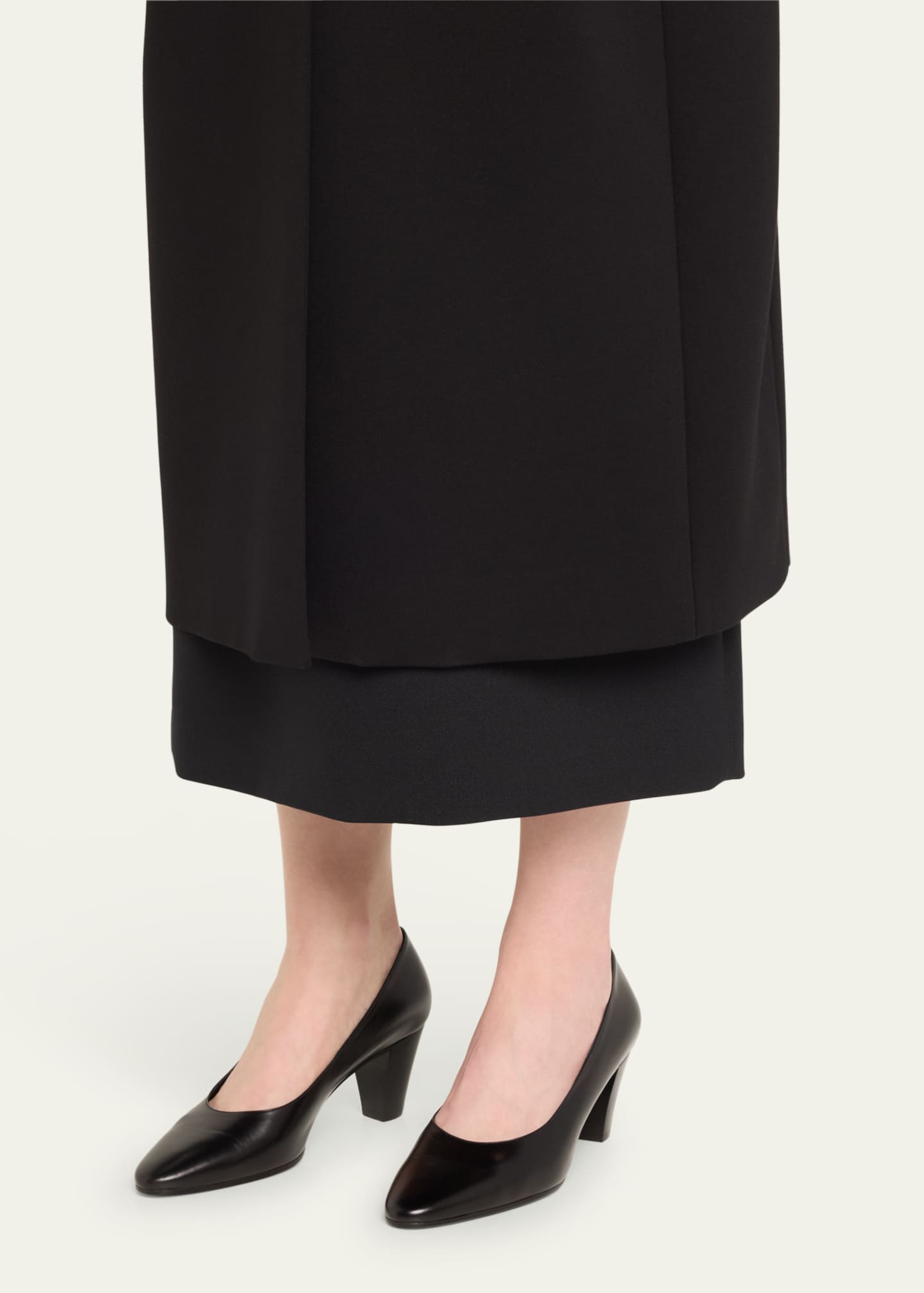 THE ROW Charlotte Leather Pumps - Bergdorf Goodman