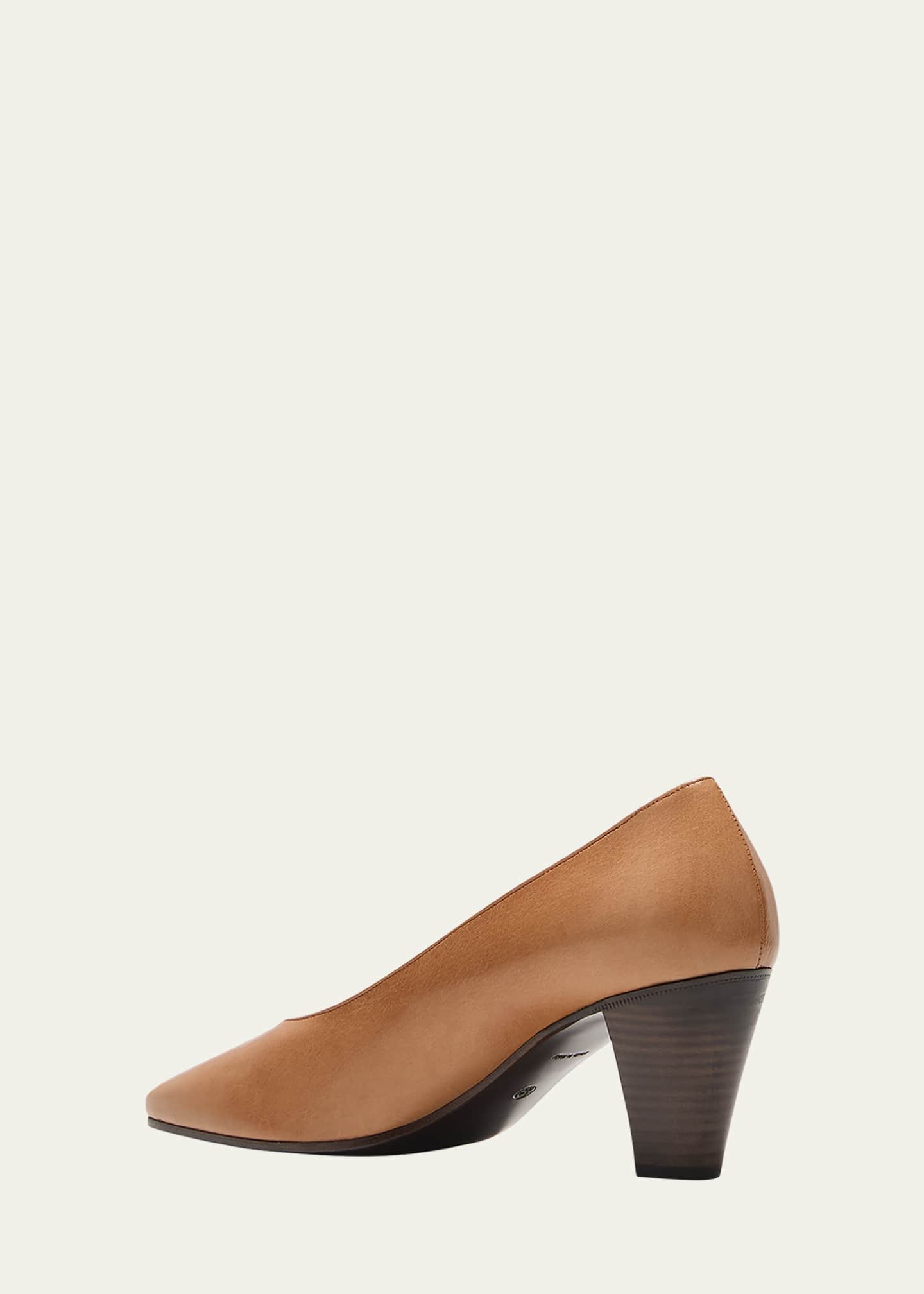 THE ROW Charlotte Leather Pumps - Bergdorf Goodman