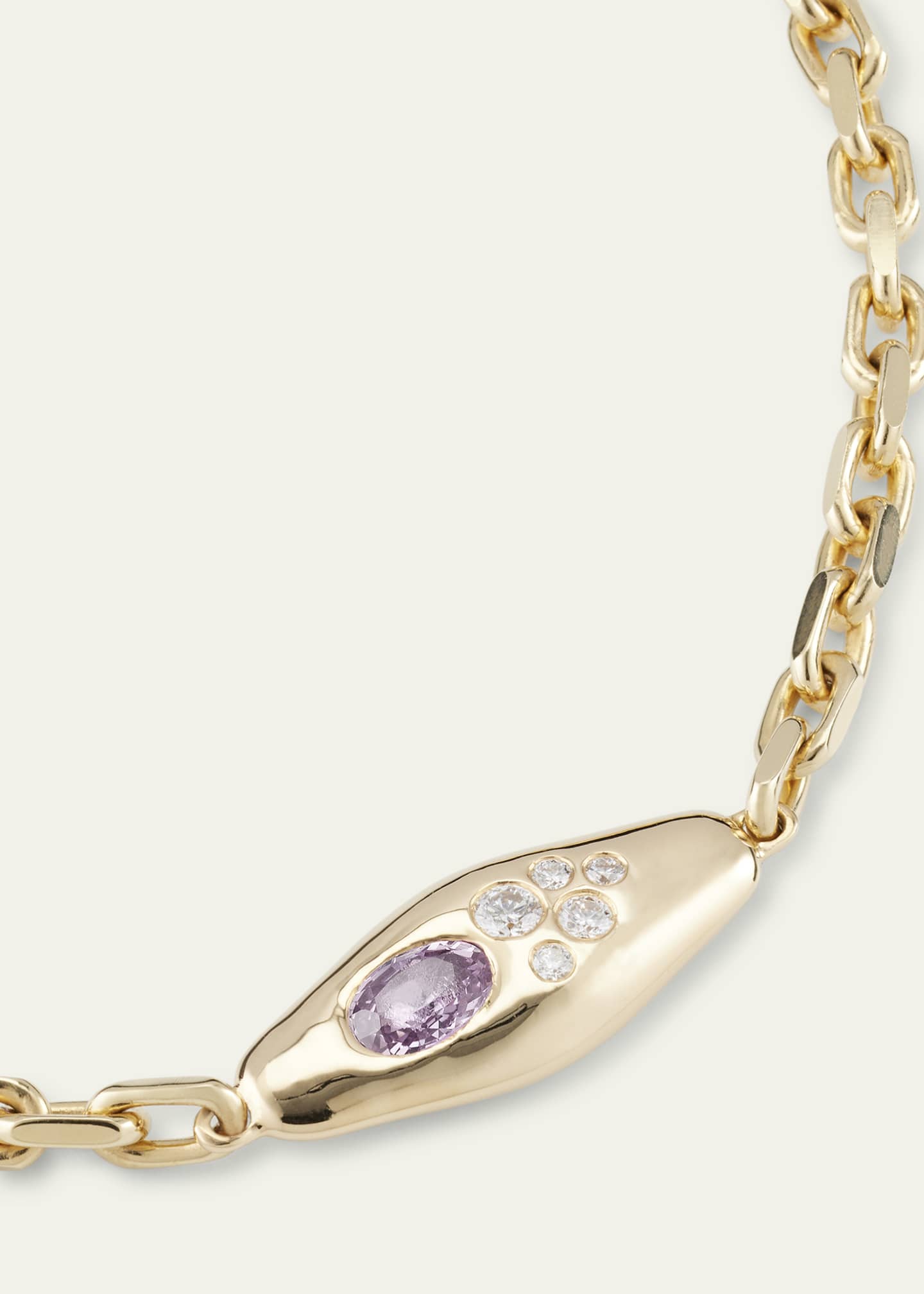 Uniform Object 18K Yellow Gold Sapphire And Diamond Mini Vessel ...