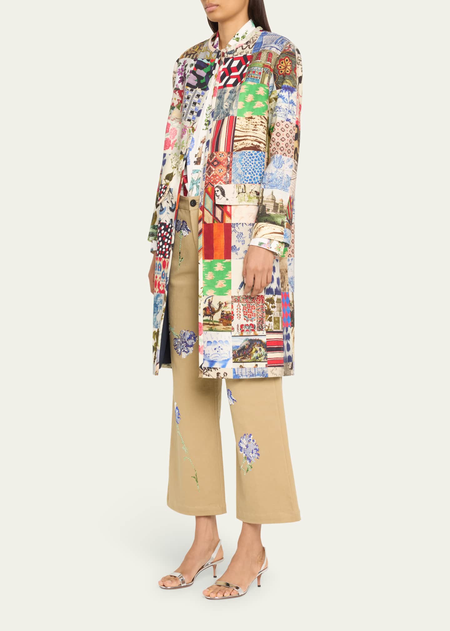 Libertine Bloomsbury Collage Printed Duster - Bergdorf Goodman