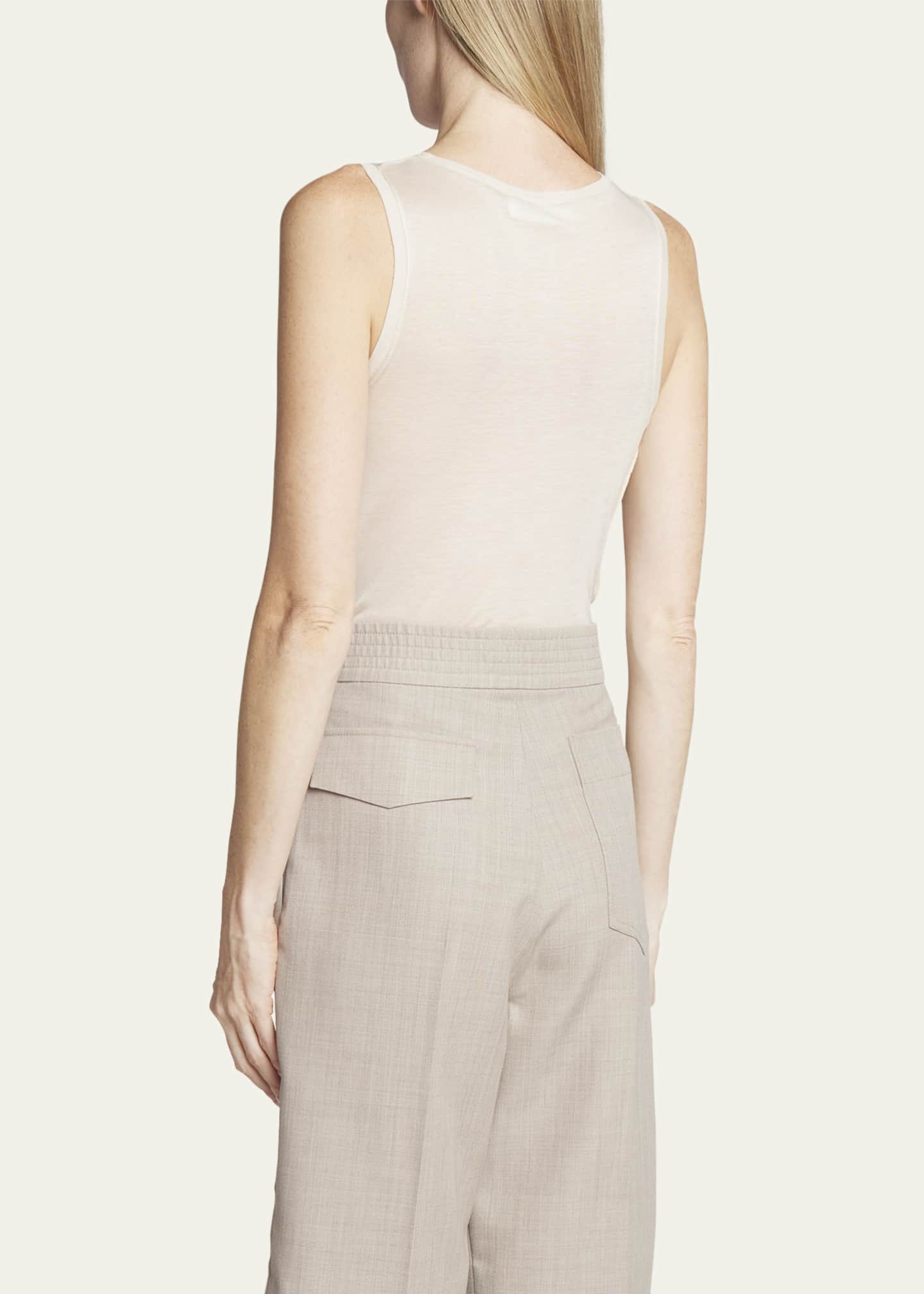Victoria Beckham Lightweight Tank Top - Bergdorf Goodman