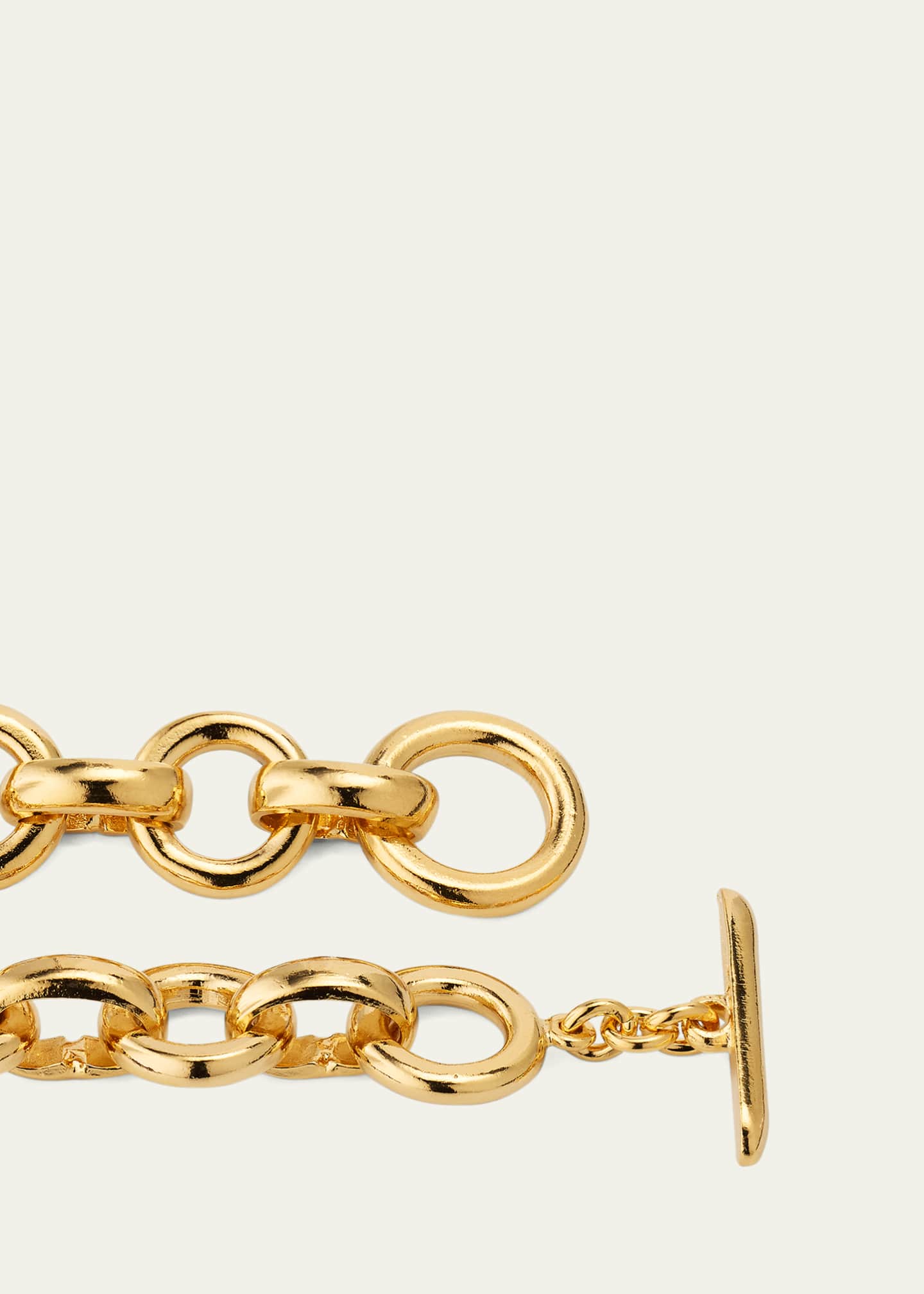Ben-Amun Olivia Gold Oval Chain Link Necklace - Bergdorf Goodman