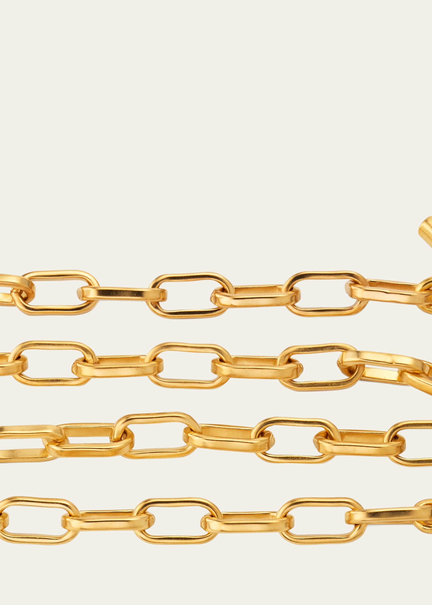 Ben-Amun Anabella Gold Small Oval Chain Necklace - Bergdorf Goodman