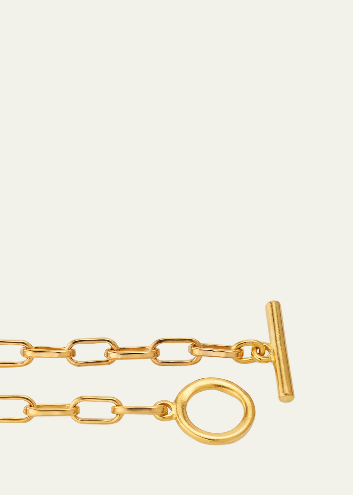 Ben-Amun Anabella Gold Small Oval Chain Necklace - Bergdorf Goodman