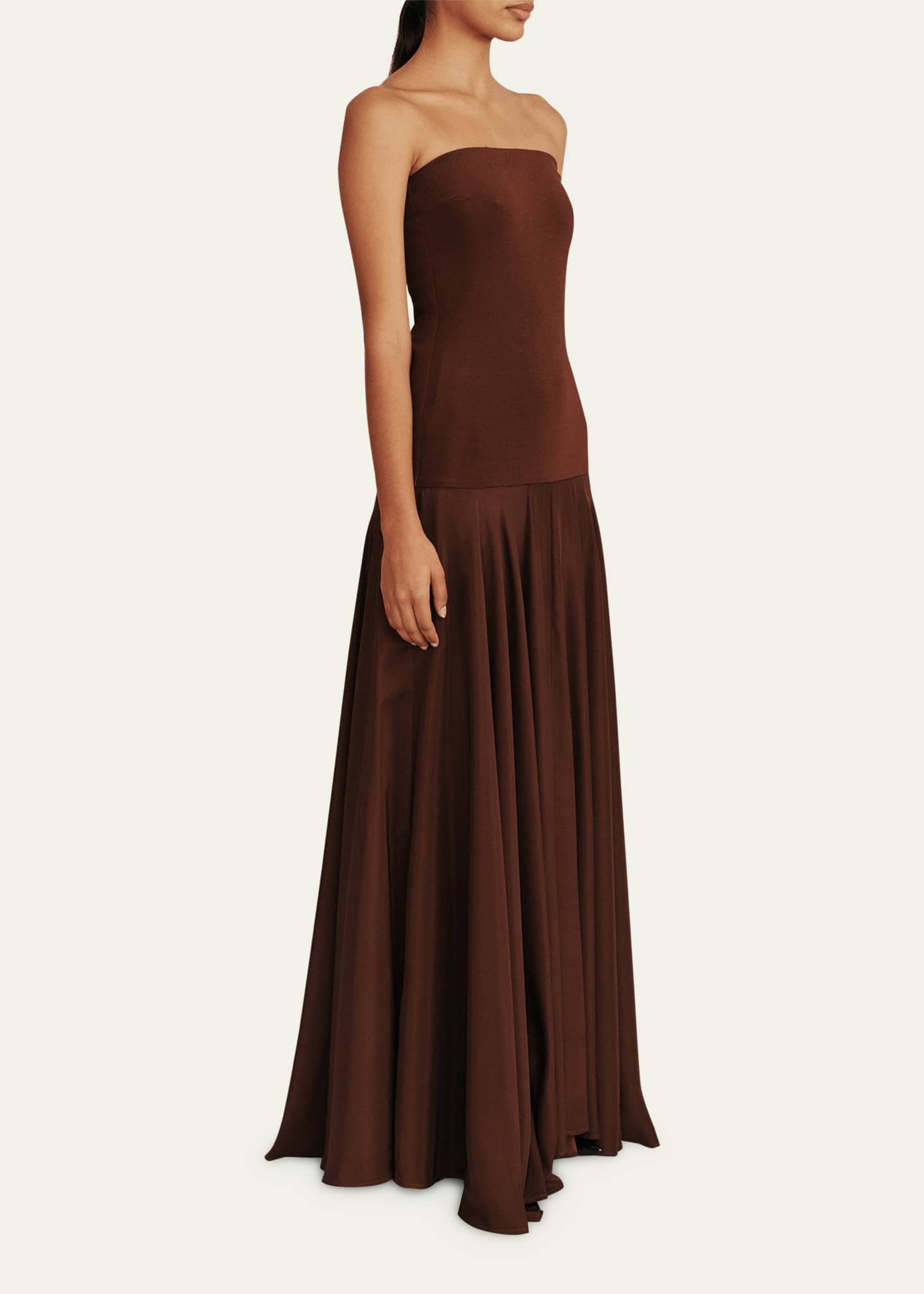ESSE Studios Illi Strapless Drop-Waist Maxi Dress - Bergdorf Goodman