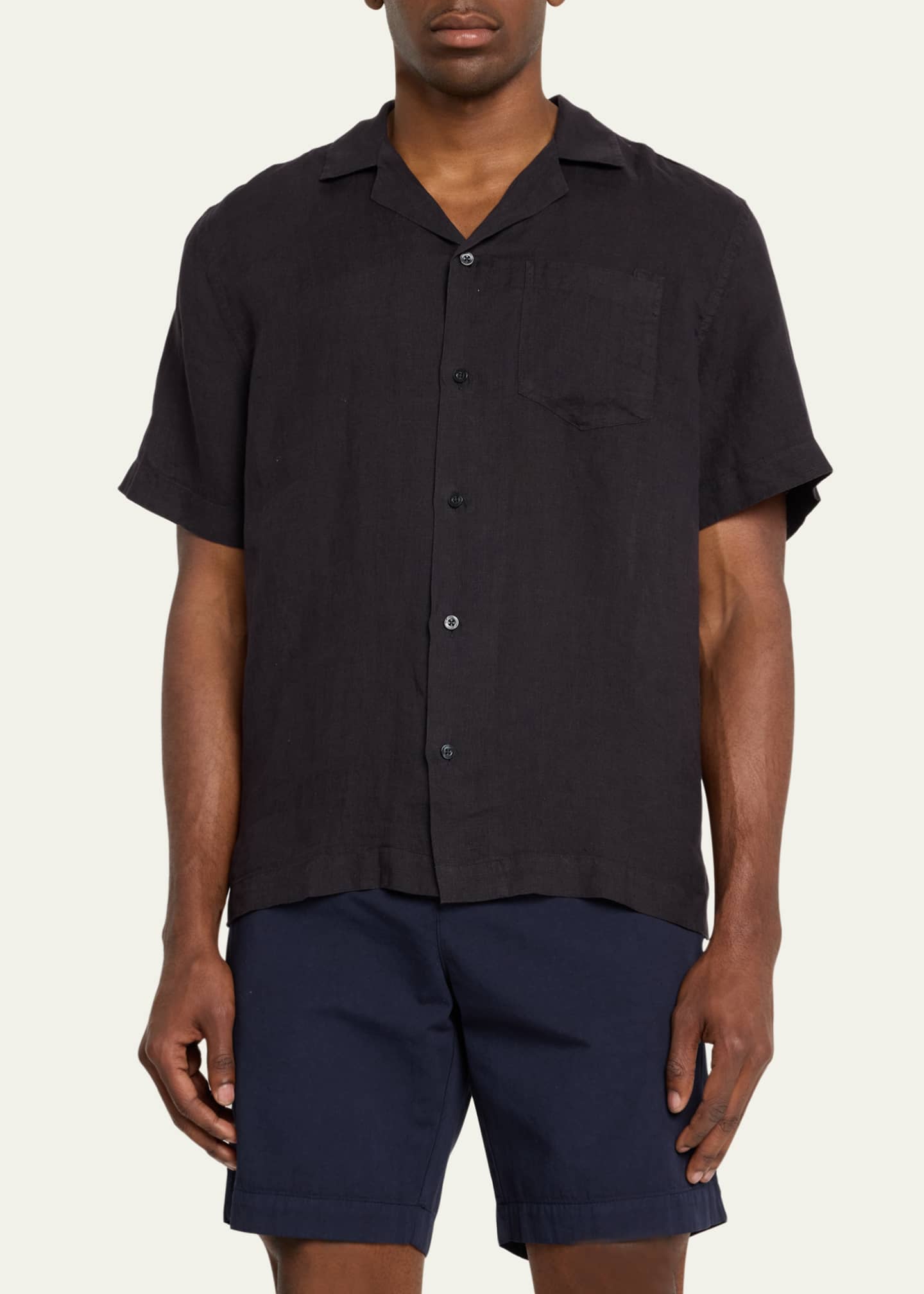 Frescobol Carioca Men's Angelo Linen Short-Sleeve Camp Shirt - Bergdorf ...
