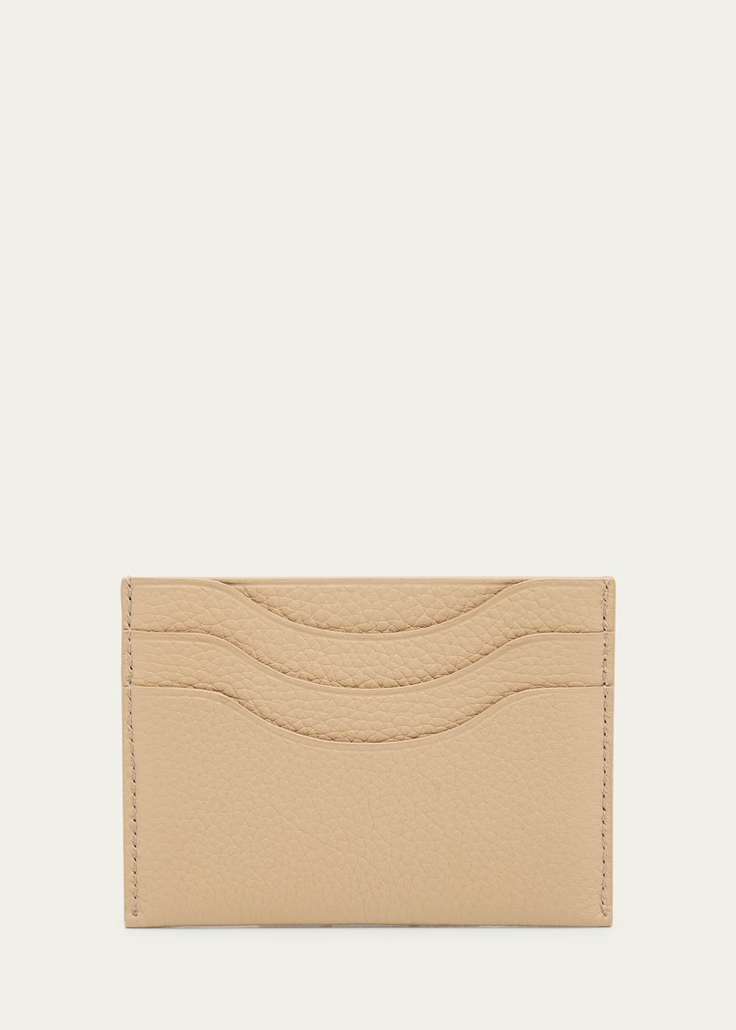 Loro Piana Men's Extra Grained Calfskin Card Holder - Bergdorf Goodman