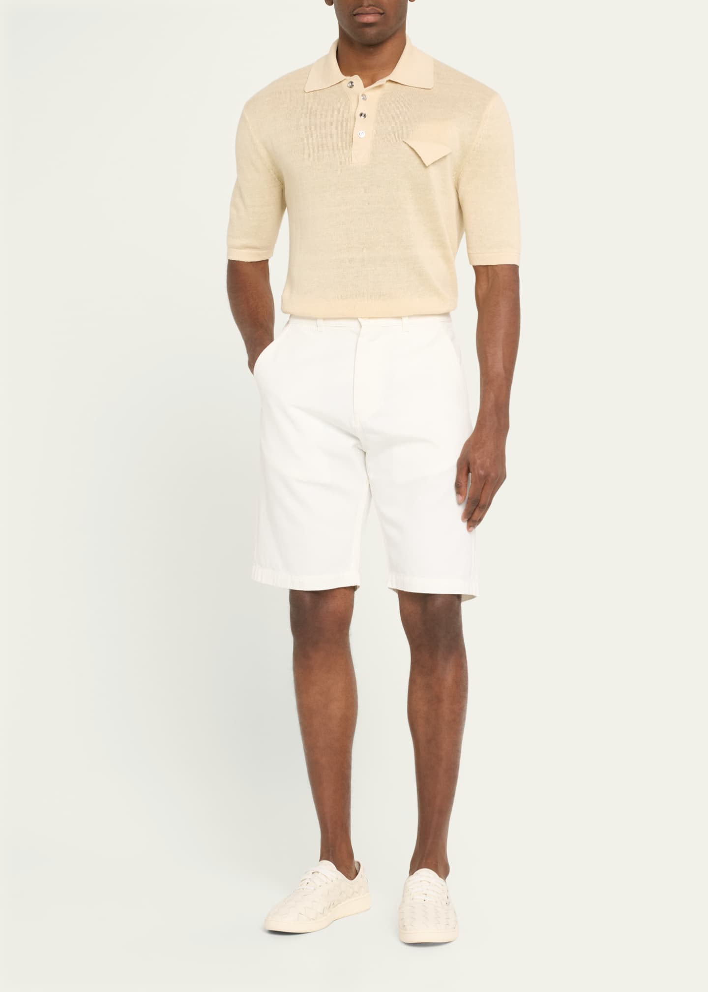 Labo.Art Men's Rob Cotton-Linen Bermuda Shorts - Bergdorf Goodman