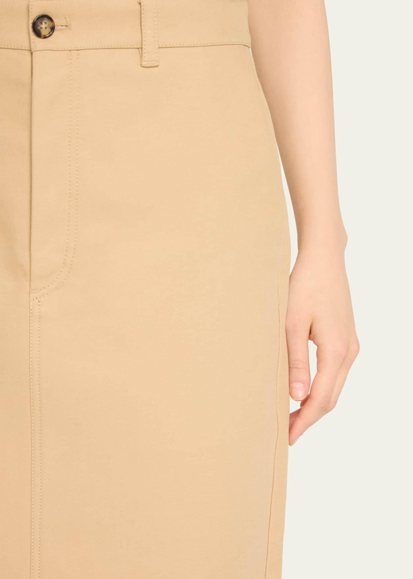 WARDROBE.NYC Long Drill Column Skirt - Bergdorf Goodman
