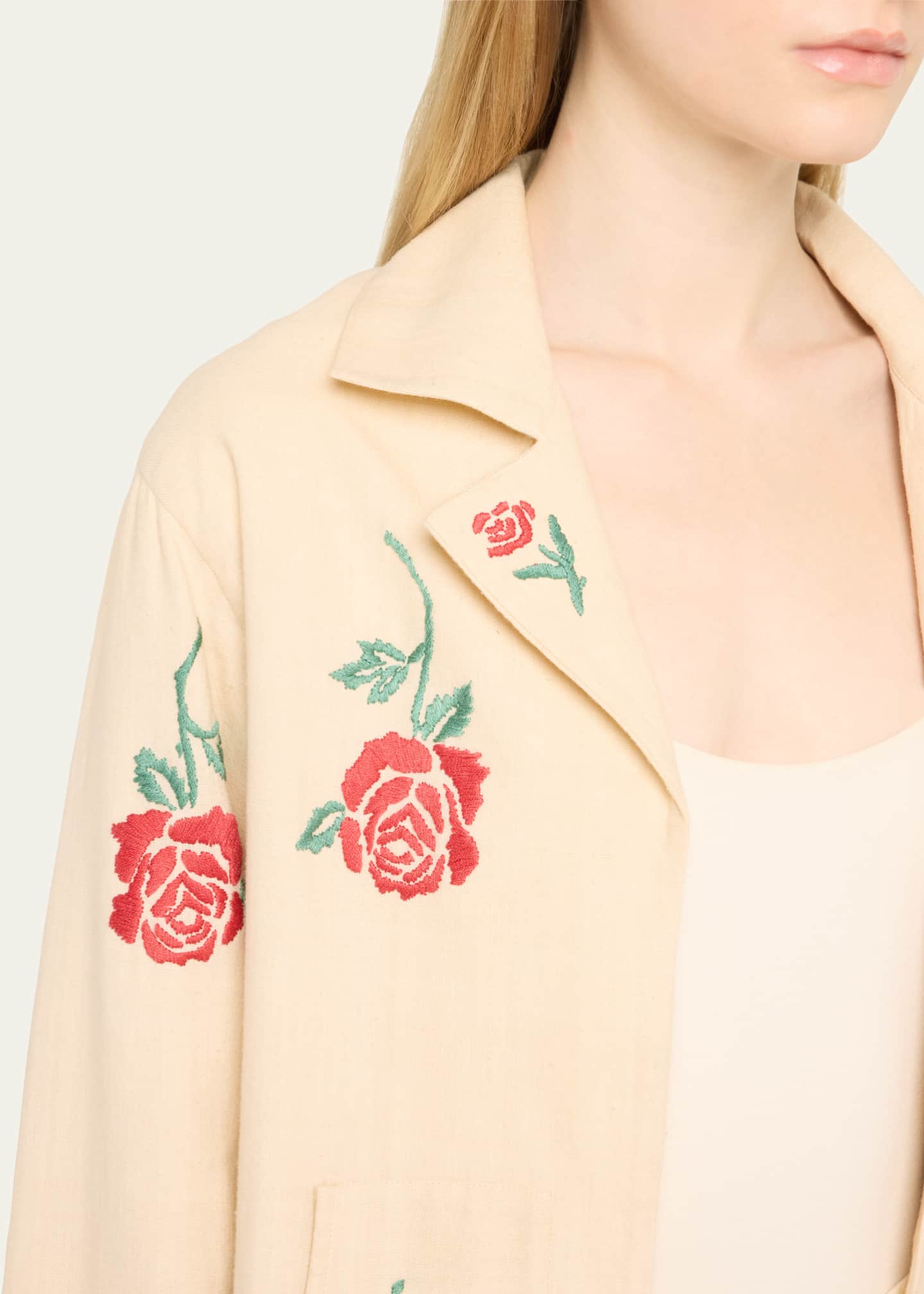 Alix of Bohemia Western Blush Rose Jacket - Bergdorf Goodman