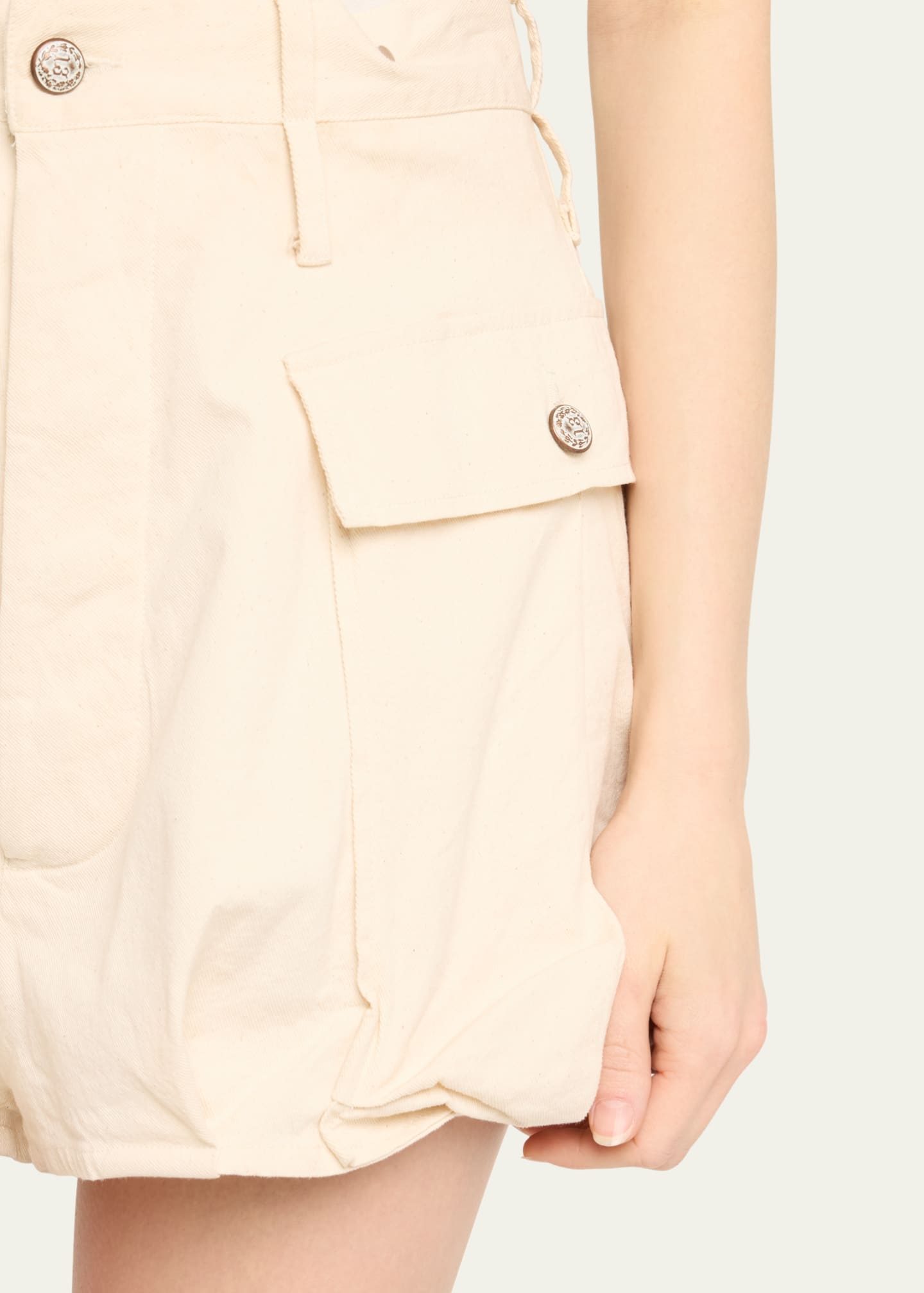 R13 Bubble Denim Skort - Bergdorf Goodman