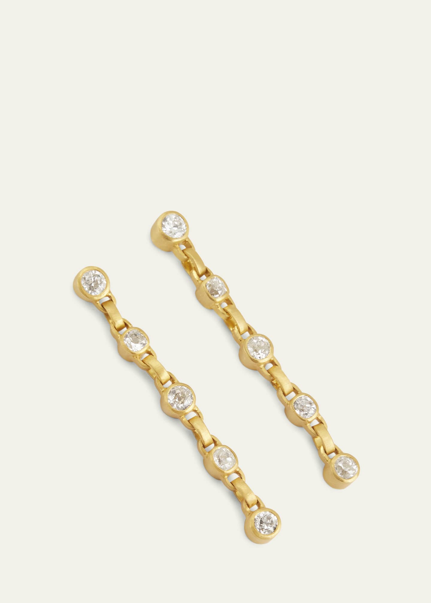 DARIUS Diamond Signature Chain Earrings - Bergdorf Goodman