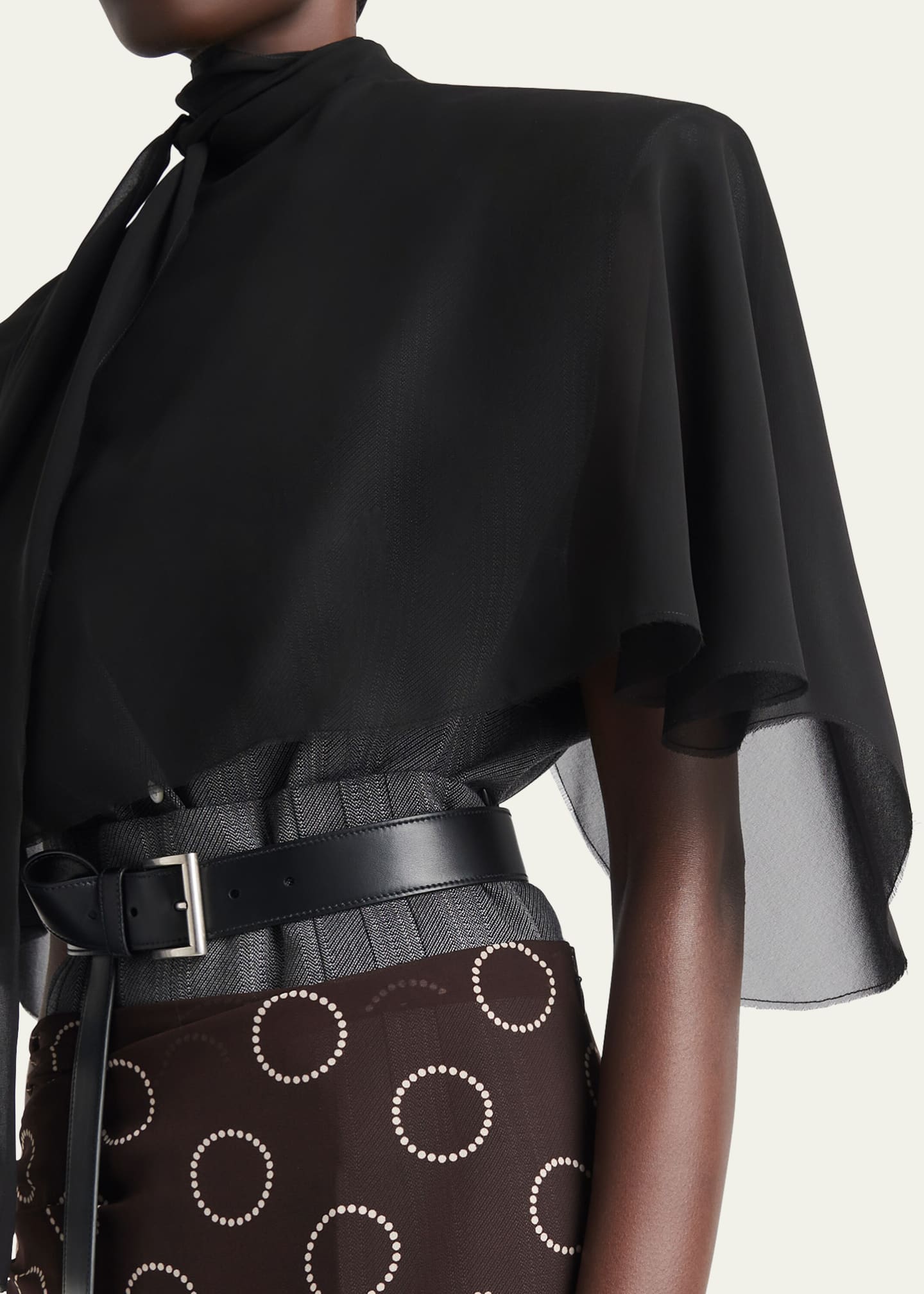 Prada Georgette Shawl - Bergdorf Goodman