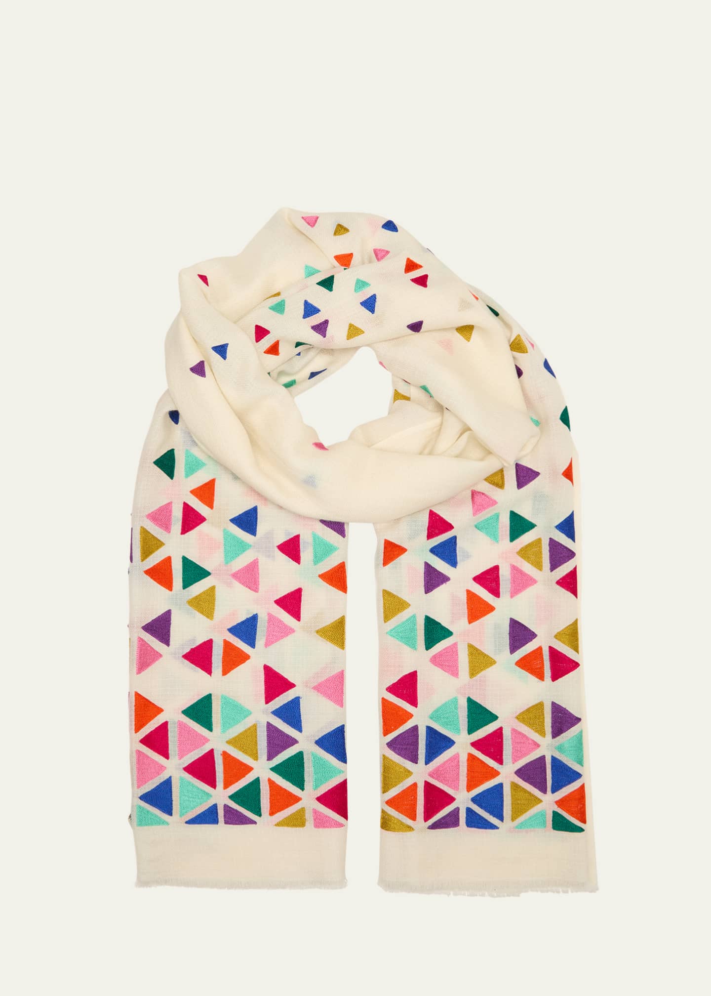 Janavi India Phantasm Merino Wool Scarf - Bergdorf Goodman