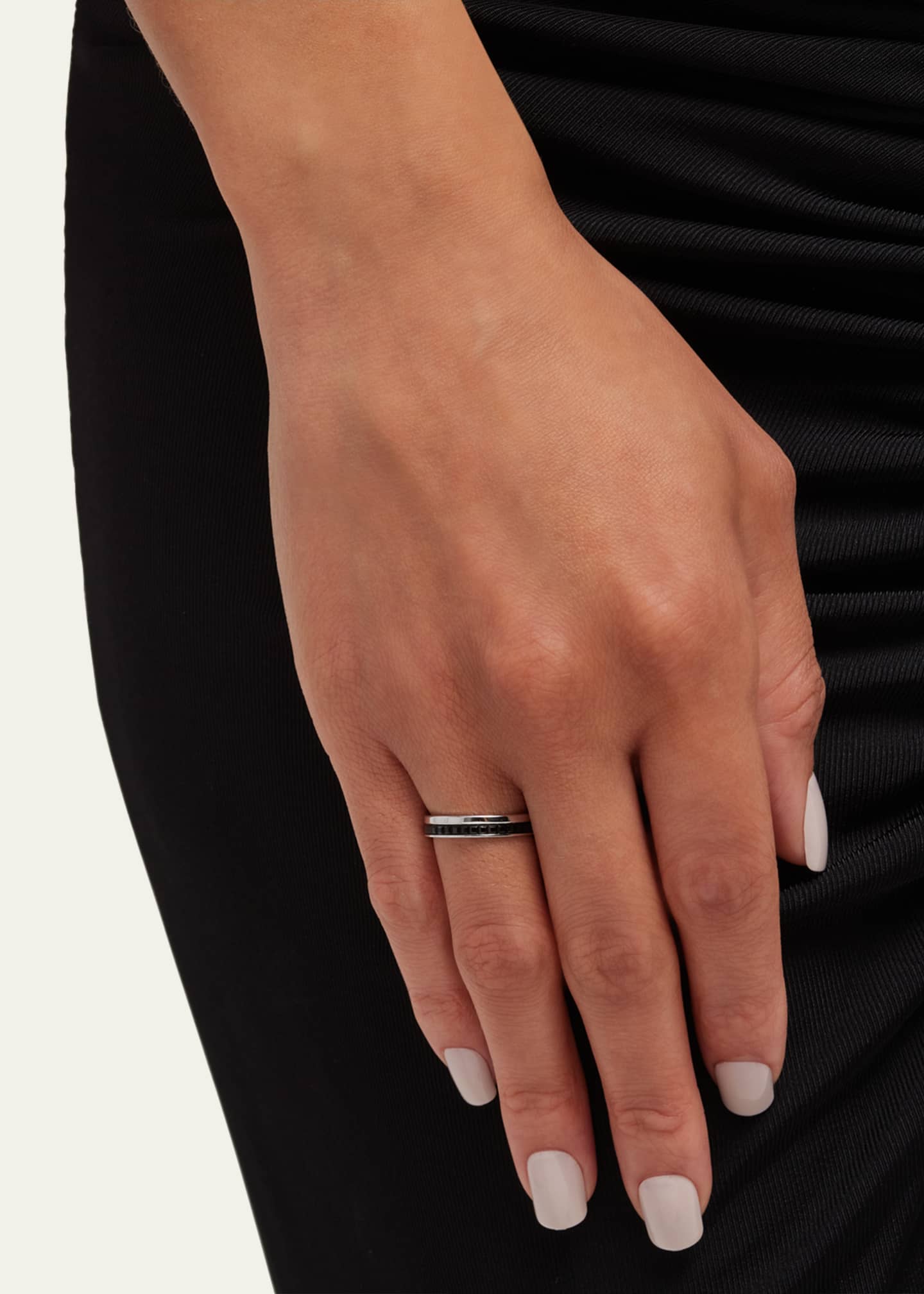 Boucheron Quatre 18K White Gold Follies Band Ring - Bergdorf Goodman