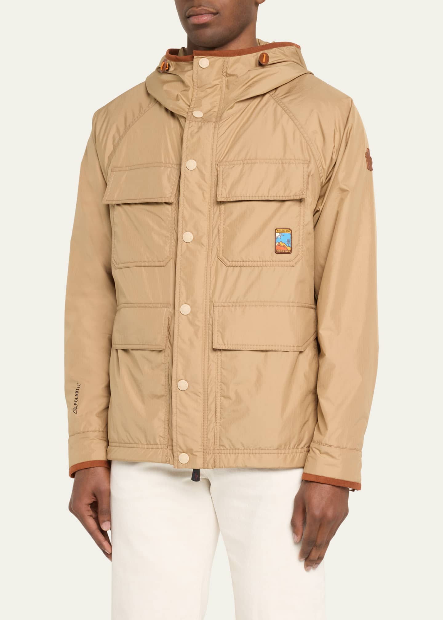 Moncler Grenoble Men's Rutor Nylon Field Jacket - Bergdorf Goodman