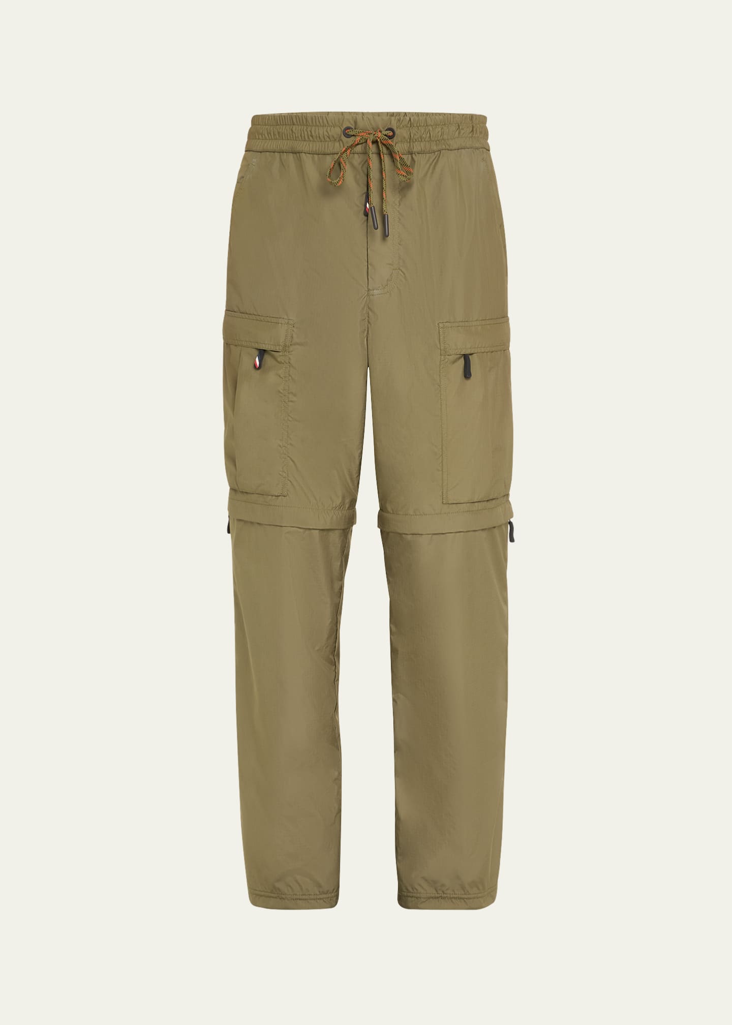 Moncler Grenoble Men's Zip-Off Ripstop Fishing Pants - Bergdorf Goodman