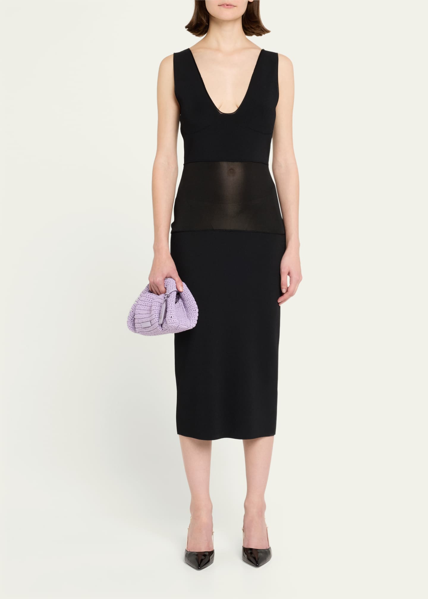 Stuart Weitzman The Moda Mini Raffia Top-Handle Bag - Bergdorf Goodman