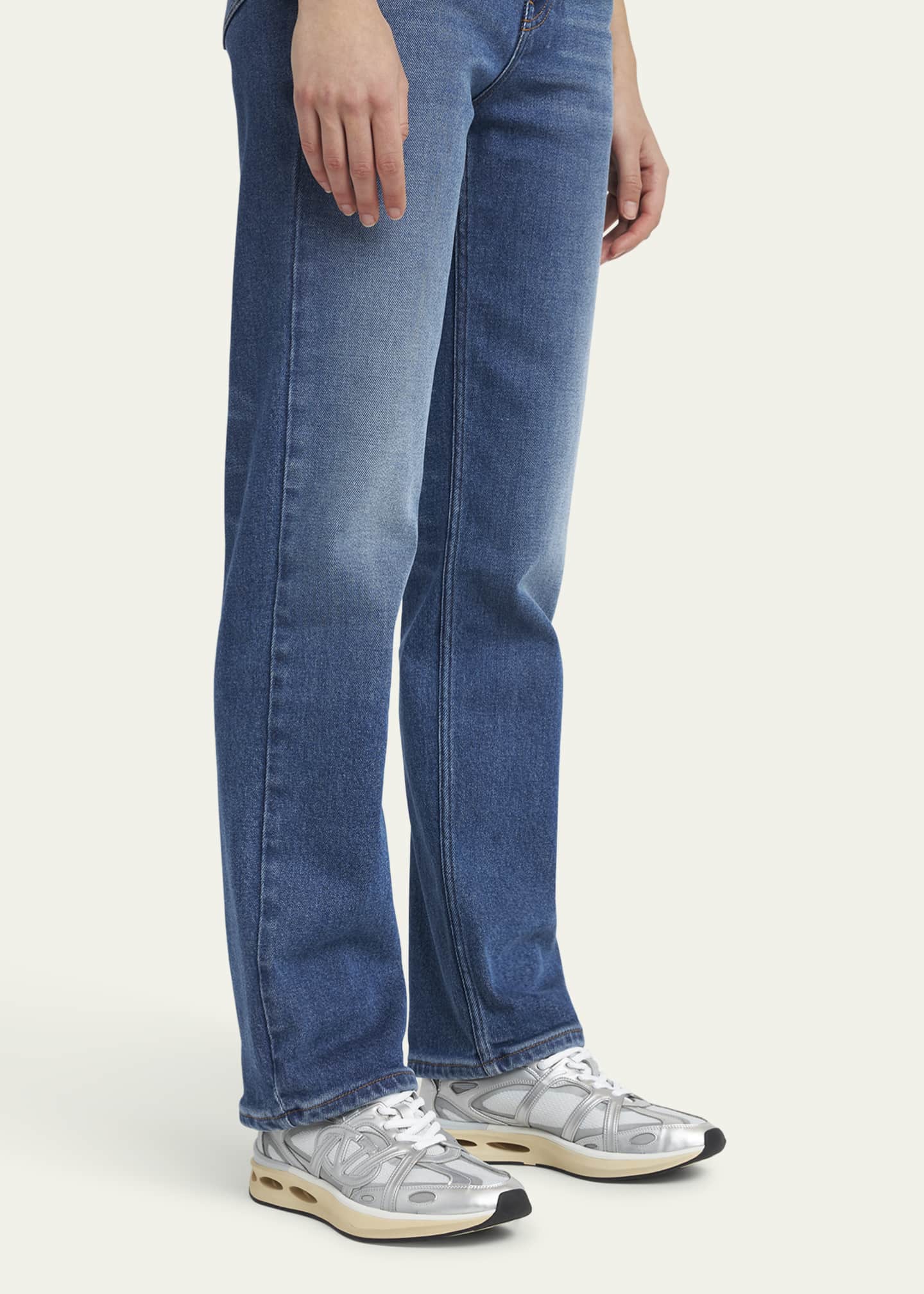 Valentino Garavani VLogo Easy Jog Metallic Sneakers - Bergdorf Goodman