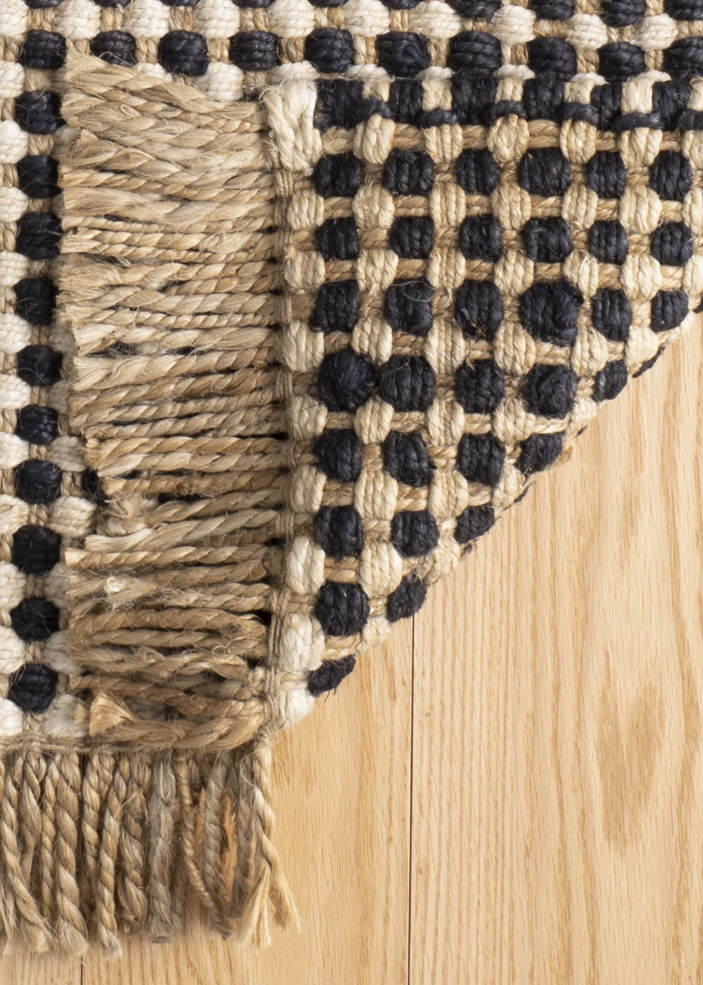 Annie Selke Kuba Black Handwoven Rug, 8' x 10' - Bergdorf Goodman