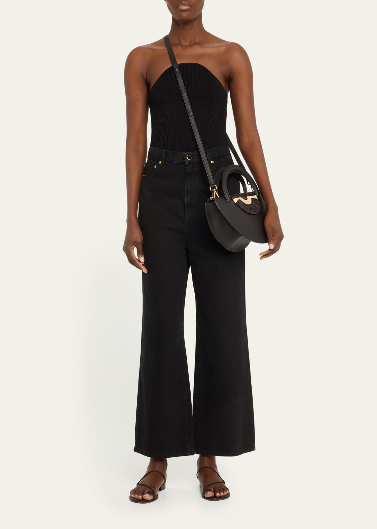 EILAF Medani XL Straw Top-Handle Bag - Bergdorf Goodman