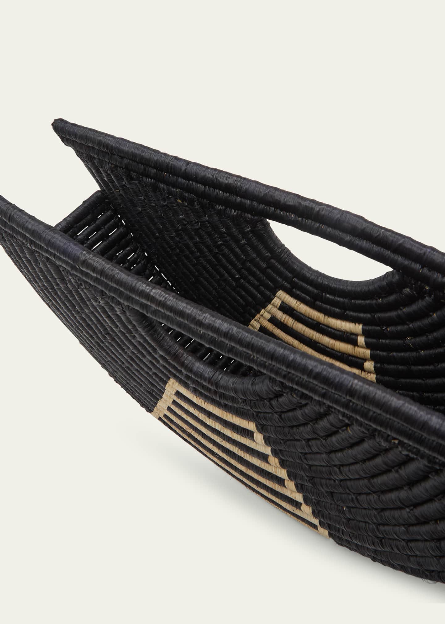 EILAF Large Half Moon Raffia Top-Handle Bag - Bergdorf Goodman