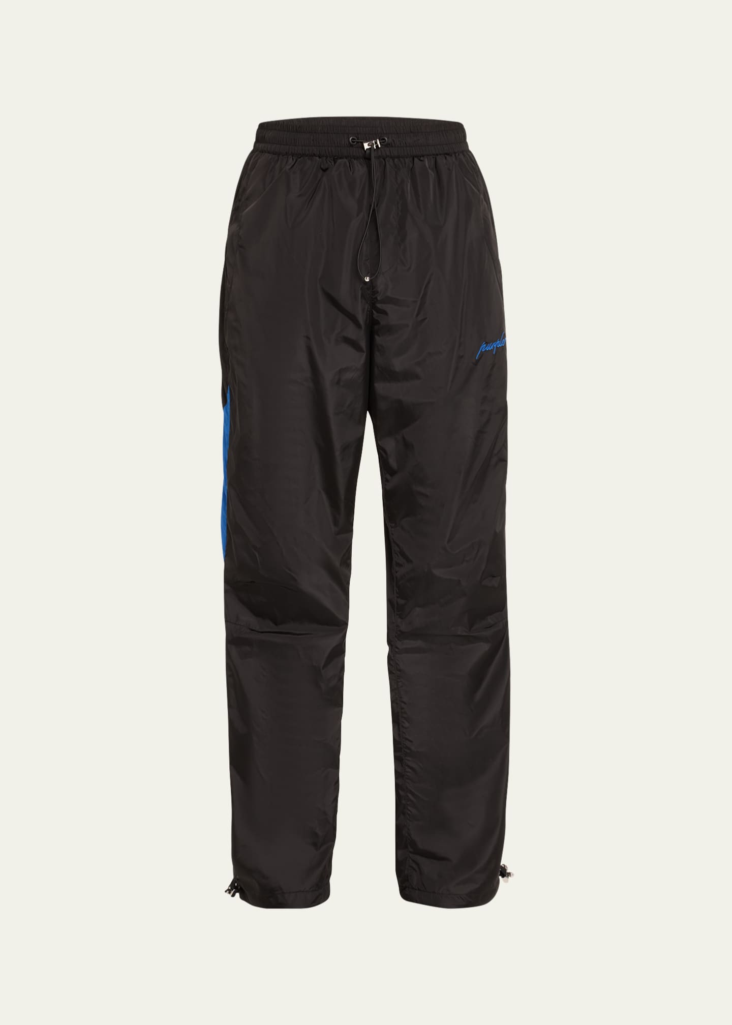 PURPLE Men's Colorblock Track Pants - Bergdorf Goodman