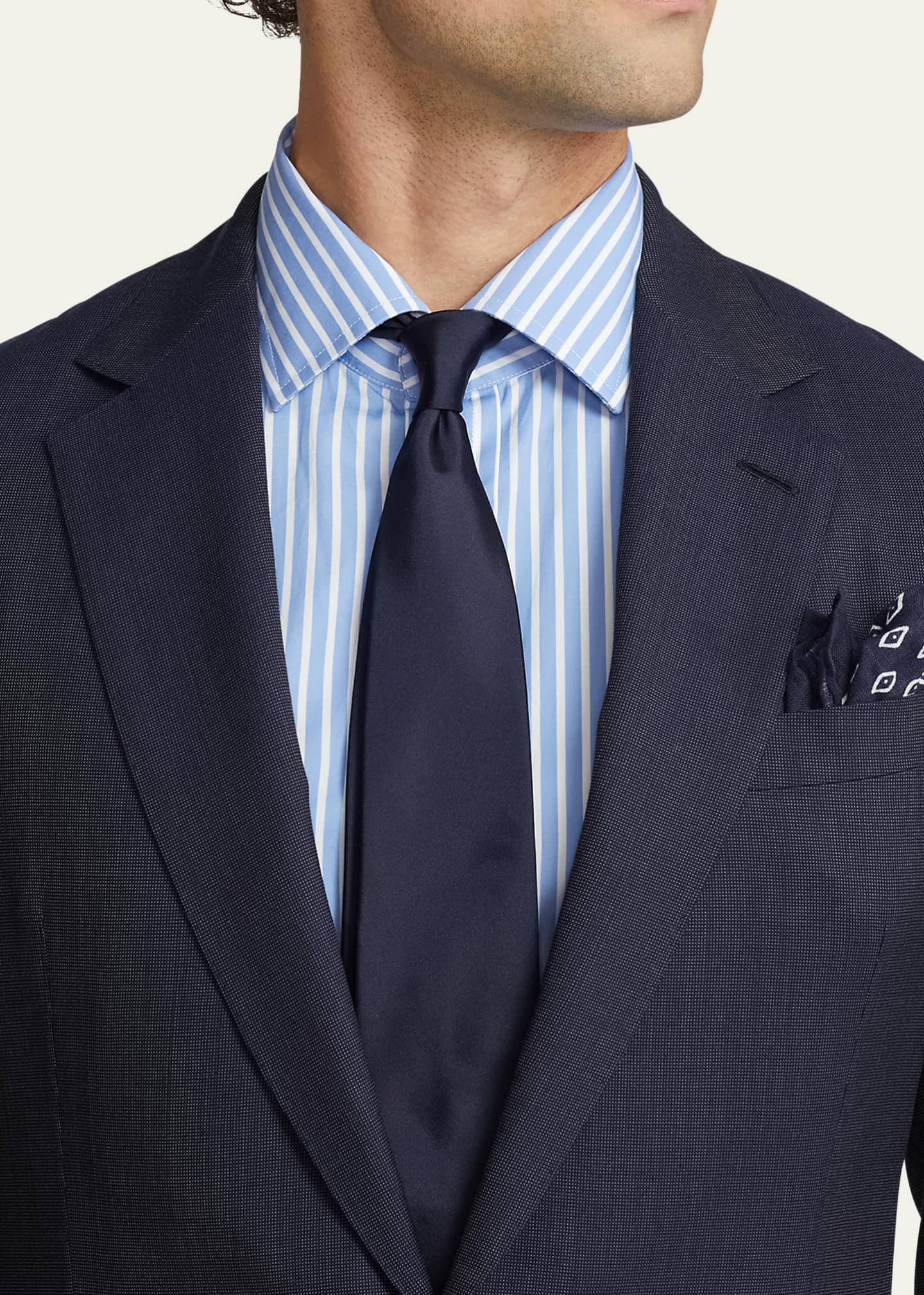 Ralph Lauren Purple Label Men's Kent Hand-Tailored Nailhead Suit ...