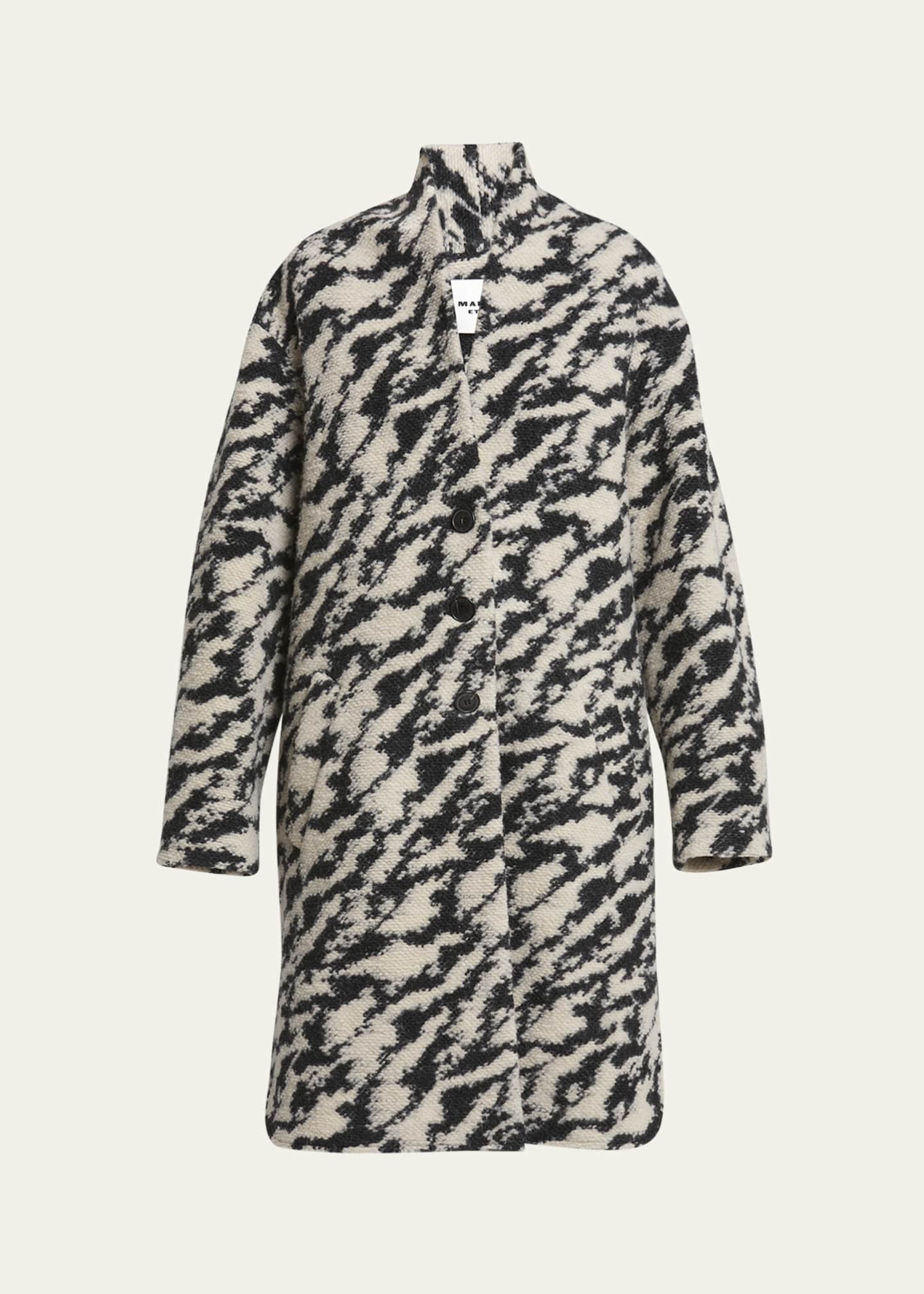 Etoile Isabel Marant Felexia Wool-Blend Top Coat - Bergdorf Goodman